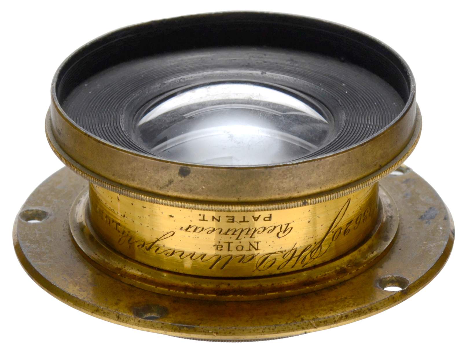 Wide-Angle Lens No. 1A by Dallmeyer, c. 1875 J.H. Dallmeyer, London. No ...
