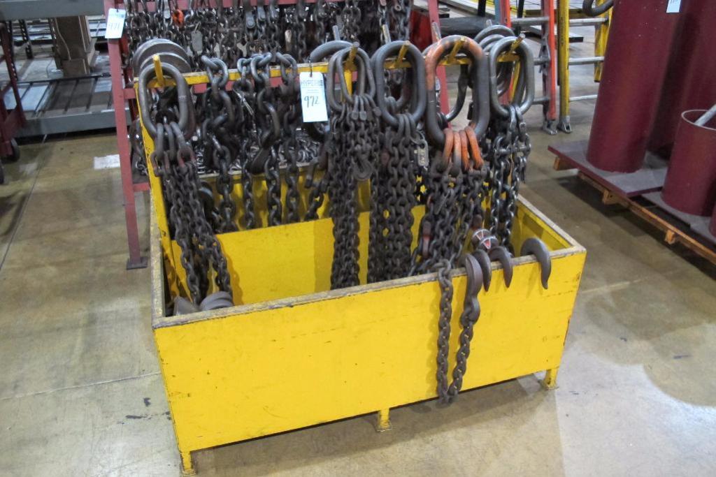 Rack W/ Rigging Chains