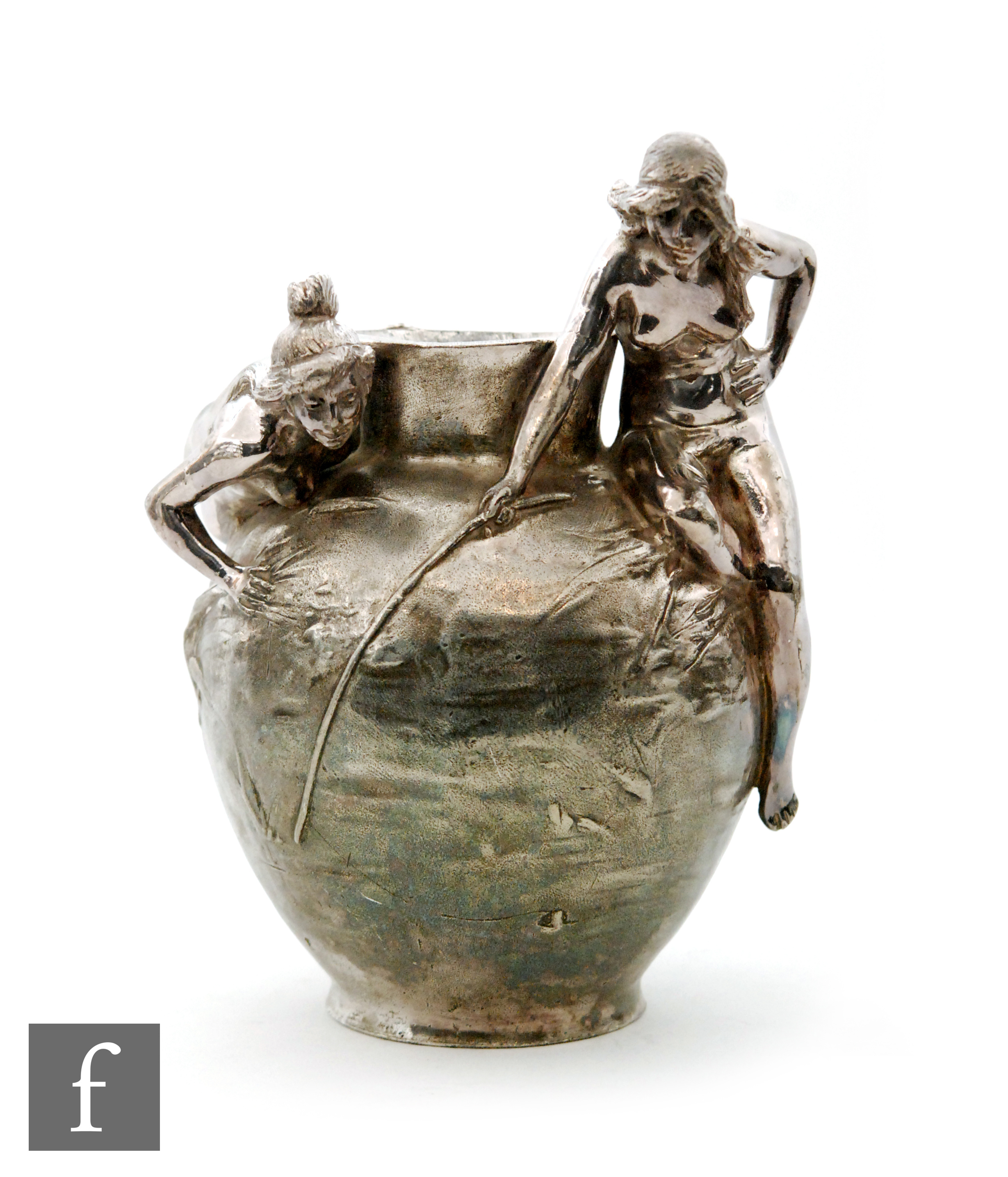 Alfred Jean Foretay - A late 19th to early 20th Century Art Nouveau ...