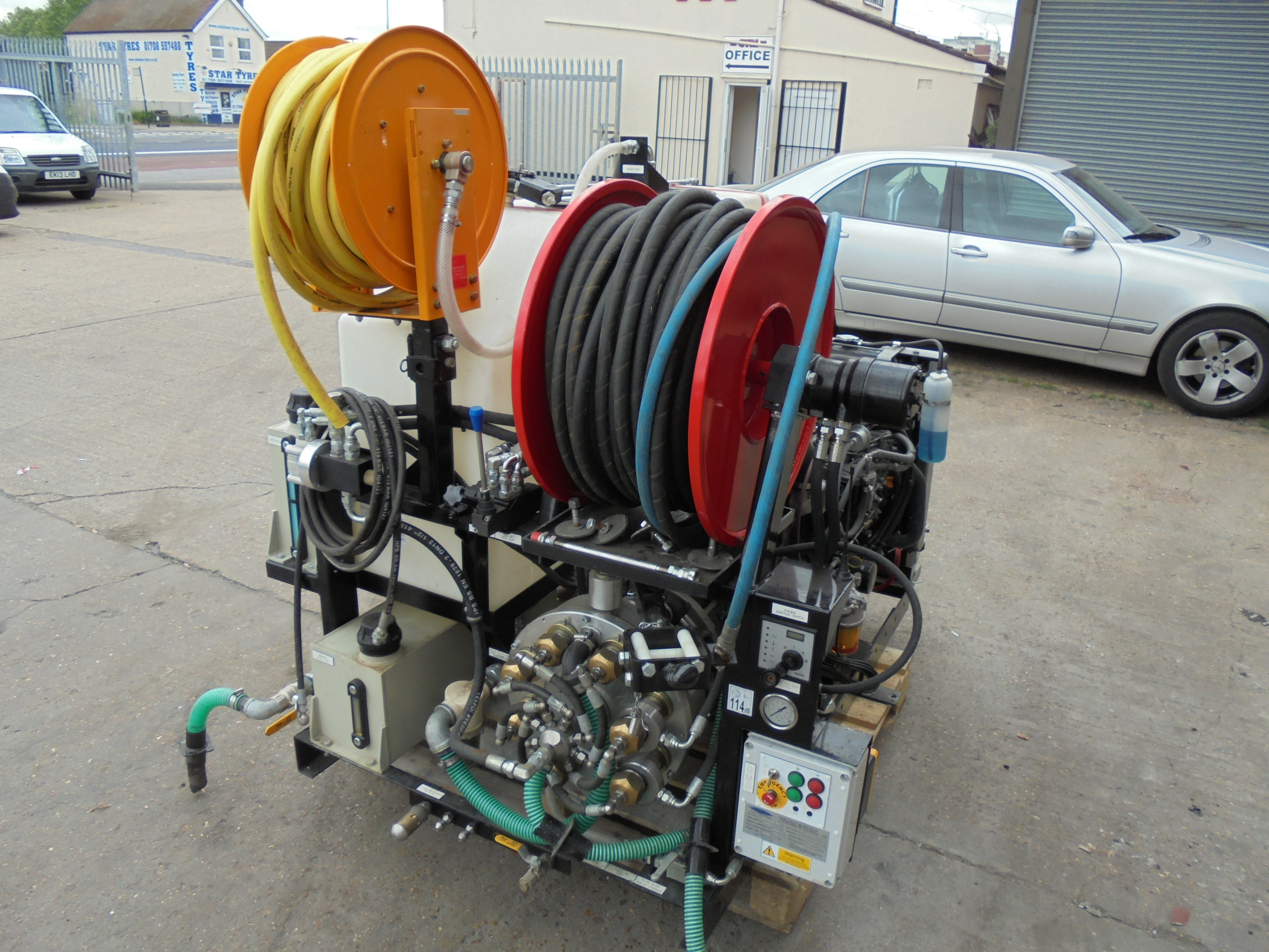 FLOWPLANT Harben High Pressure Water Jetting Machine, Model MK 4 Light ...
