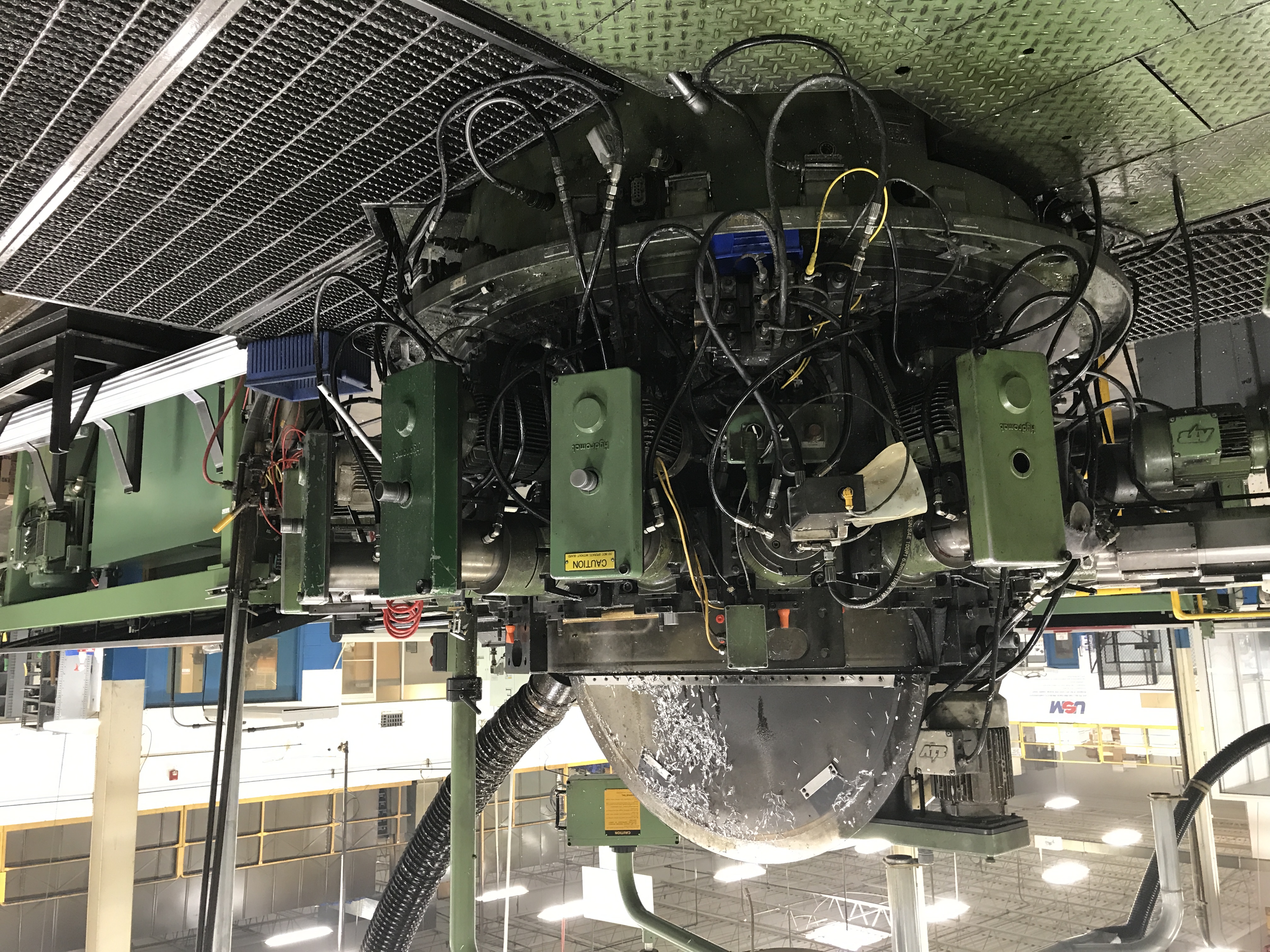 Hydromat Model HB32/45 Rotary Transfer Machine, 16 Horizontal Stations ...