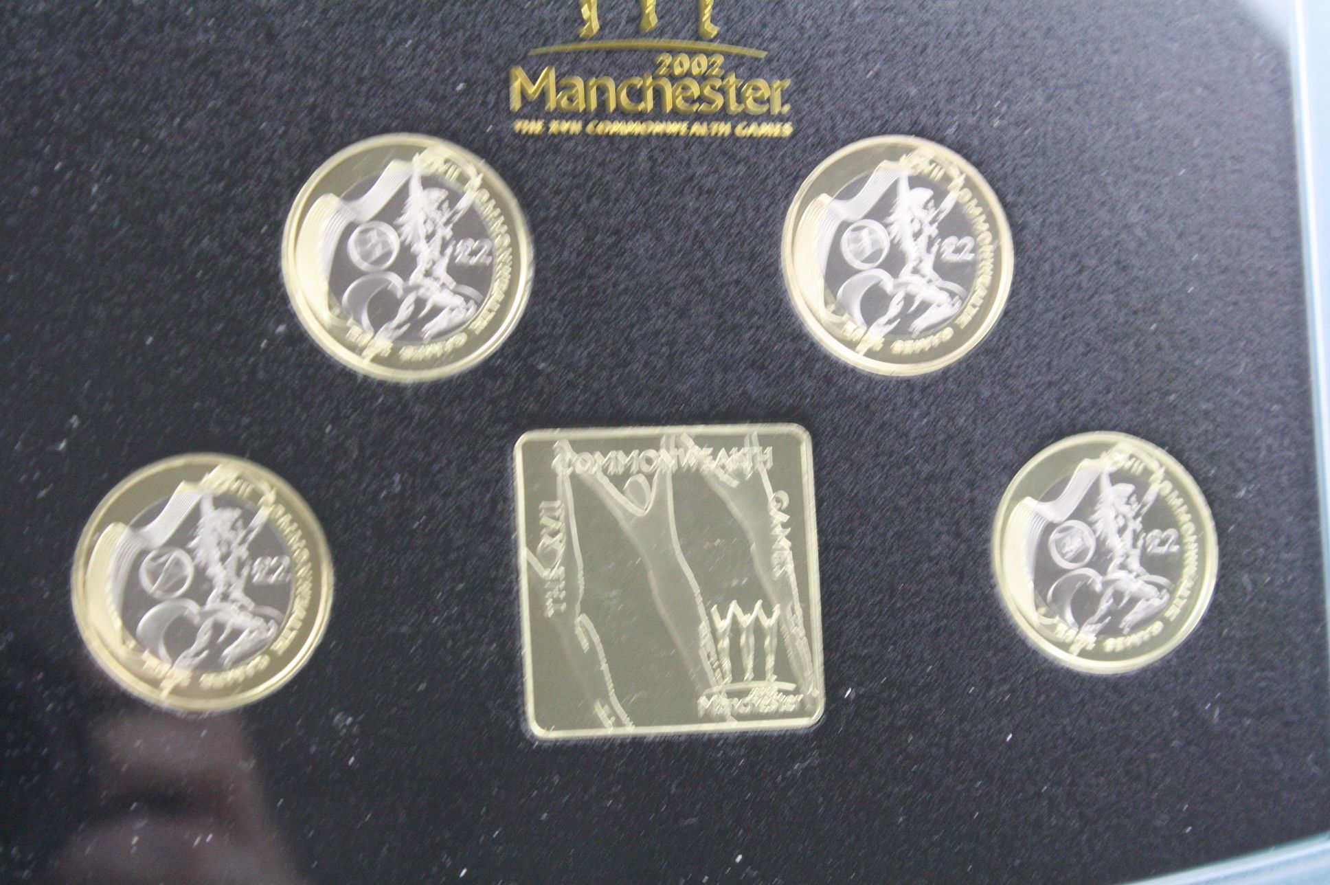 The Royal Mint 2002 Manchester XVII Commonwealth Games boxed proof £2 ...