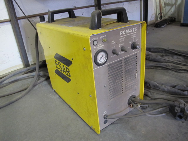 Esab Silhouette 500 CNC Plasma Table s/n SIL-0398-242 w/ 24" x 60" Cap ...
