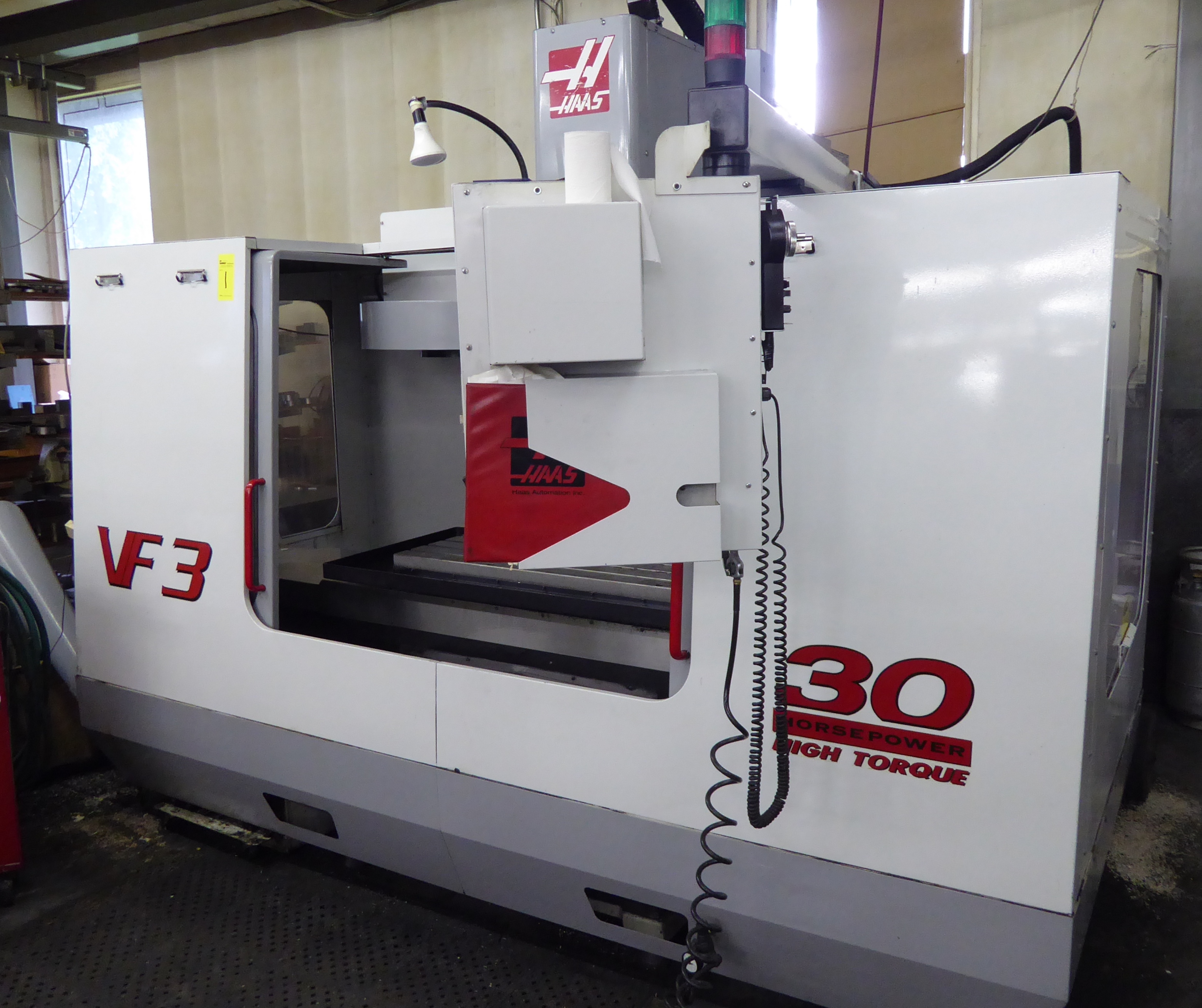 Haas VF3 30-HP High Torque CNC Machine (2000), s/n 20157, 3500 Lb Table ...