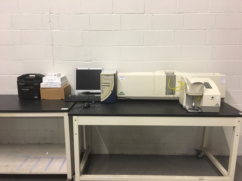 Malvern Mastersizer 2000 Particle Size Analzyer, SN: MAL101823 ...