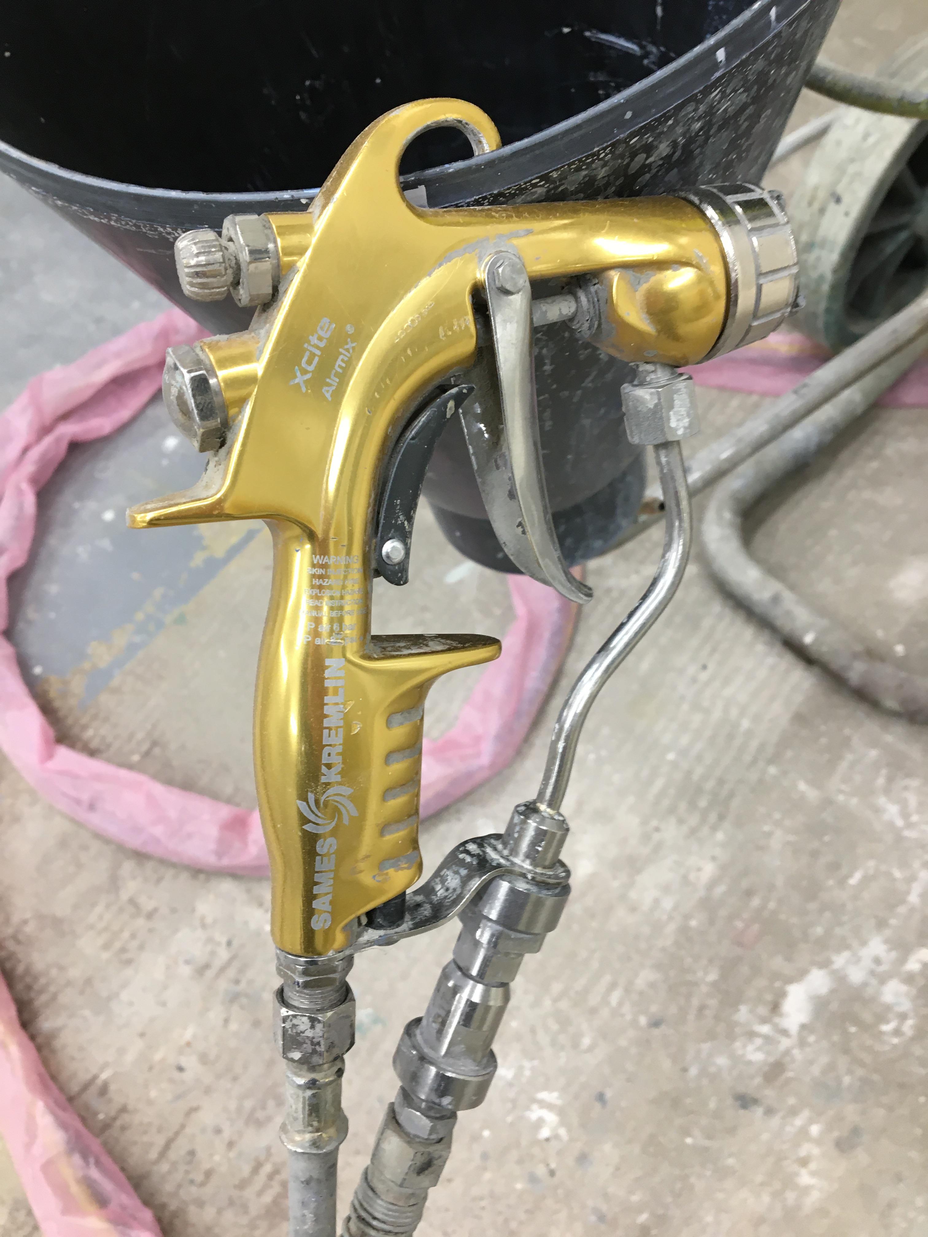 Sames Kremlin Airmix 30C25 mobile paint pump, Serial No. 2018052 ...