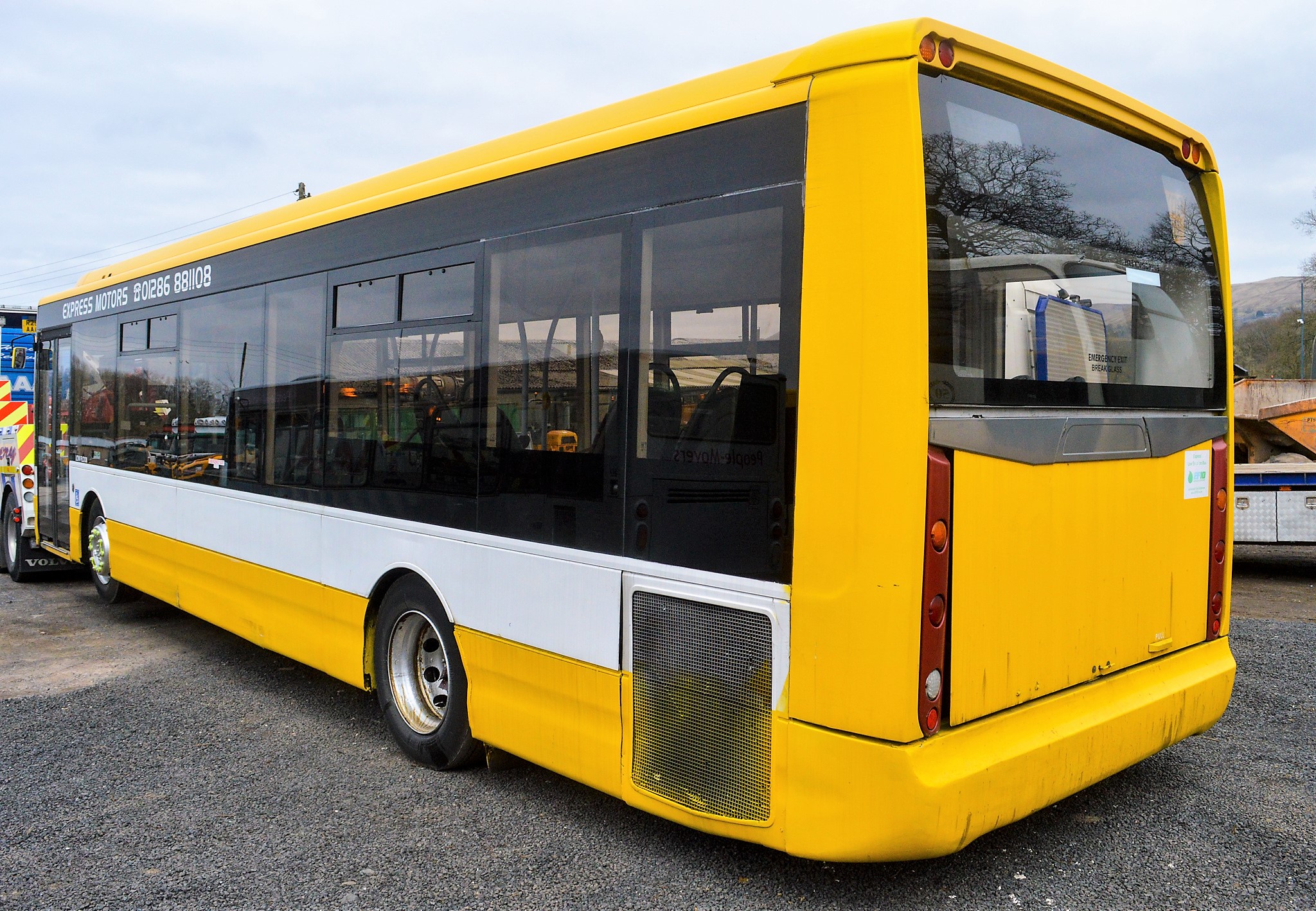 Optare Tempo 33 seat single deck service bus Registration Number: CX08 ...
