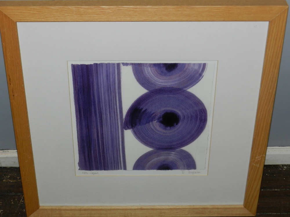 Denise Duplock, Noto Square, print, signed in pencil lower right. H ...