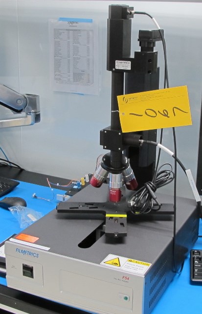 FILMETRICS F54 AUTOMATED FILM THICKNESS MAPPER, OBJ-15X-UV, MA C MOUNT ...