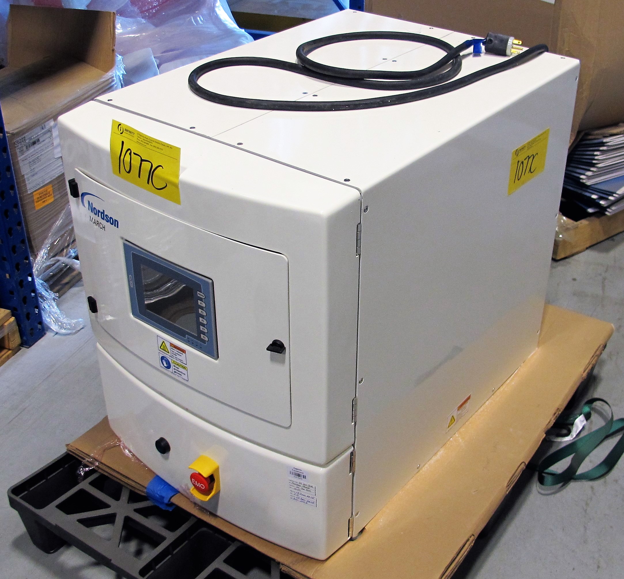 2014 NORDSON MARCH AP-300 VACUUM PLASMA TREATMENT SYSTEM, S/N AP300164 ...