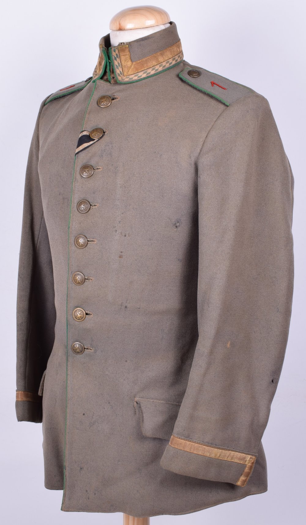 Bavarian Machine Gunners Tunic, a 1st Bavarian Jager Regiment enlisted ...