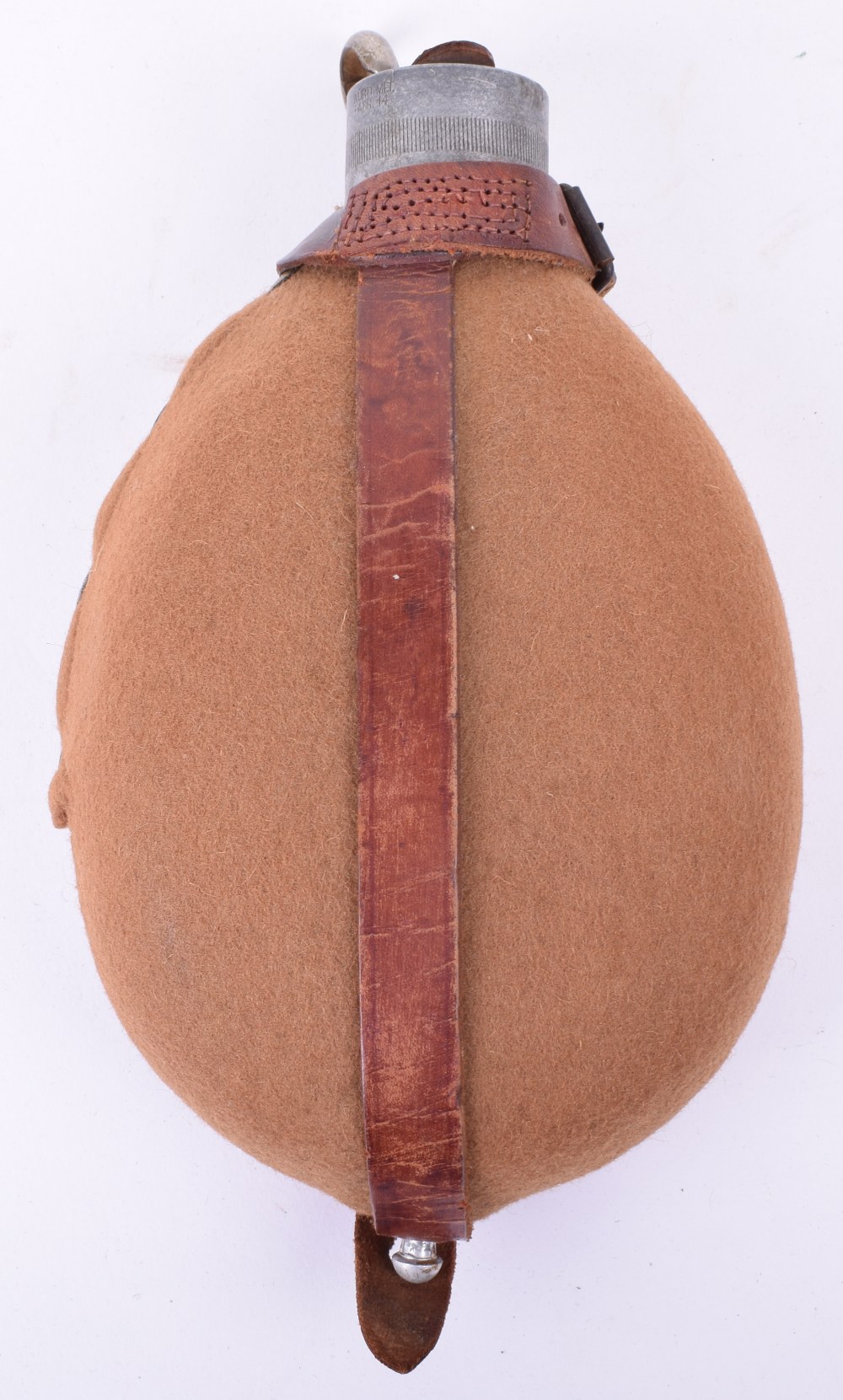 WW1 German Soldiers Water Bottle, light tan felt covering, good colour ...