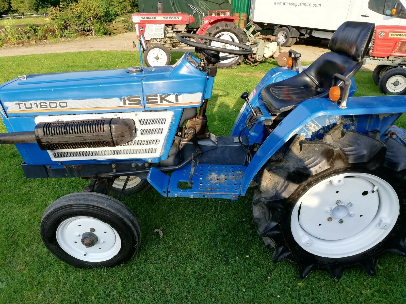 CN - ISEKI TU1600 16HP 2WD COMPACT TRACTOR & ROTAVATOR *NO VAT* STRONG ...
