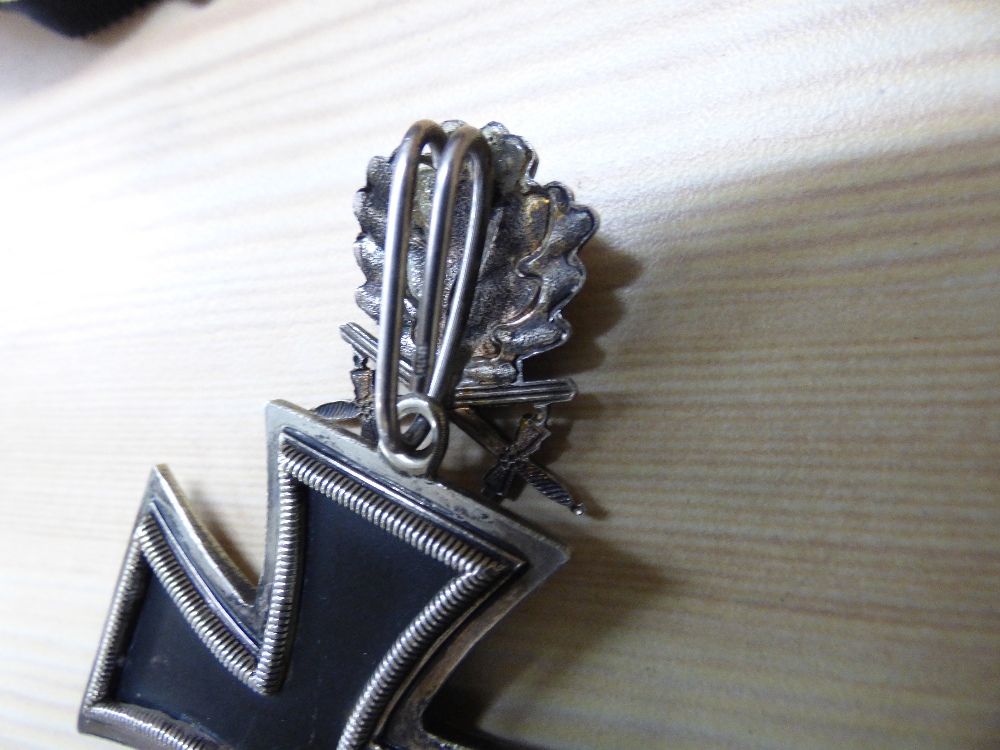 1920 s EARLY NAZI ARMBAND + 1813 - 1939 STYLE IRON CROSS WITH OAK LEAF ...