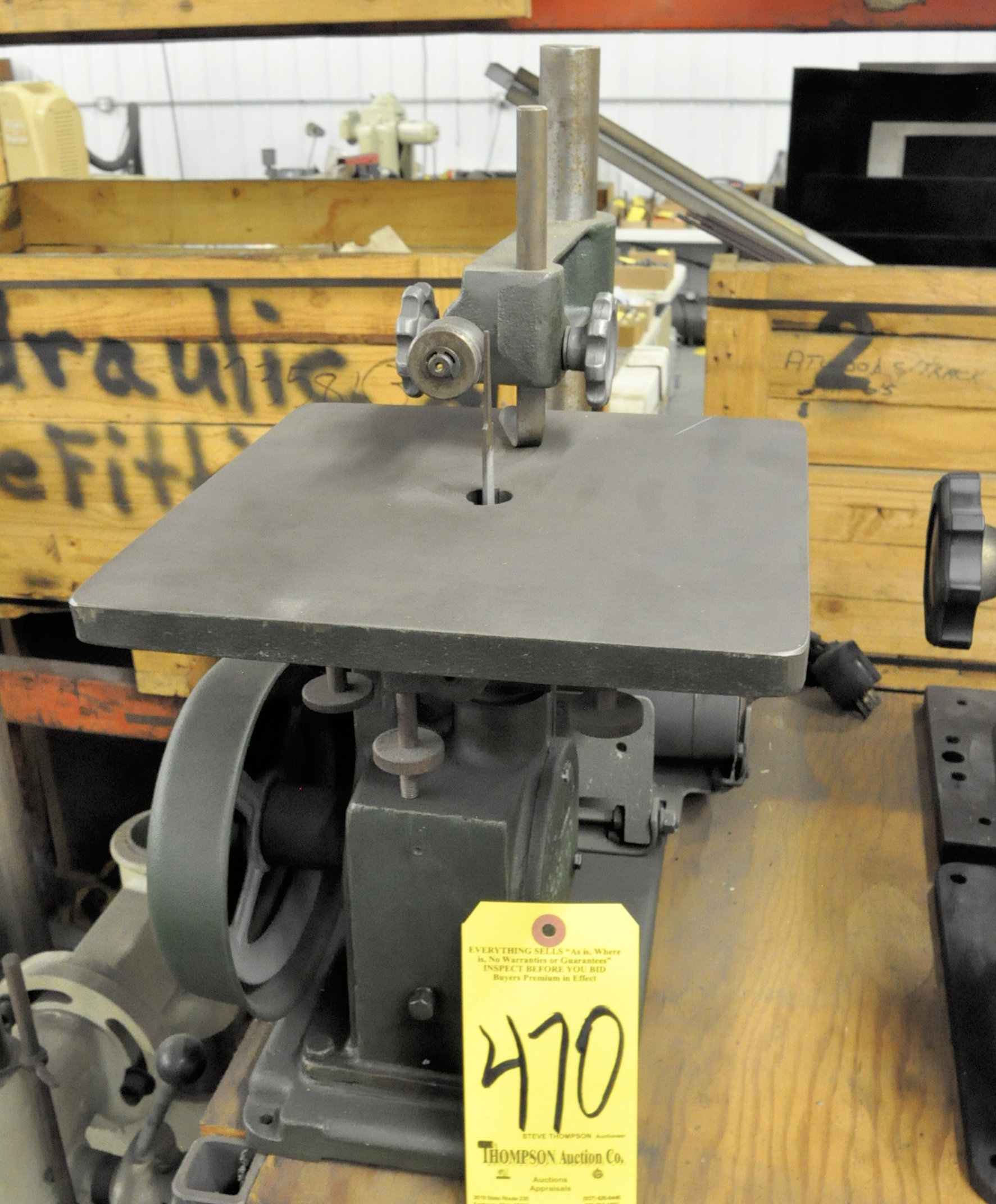 Keller No. 1A, Bench Top Vertical Die Filer Machine, s/n 5966