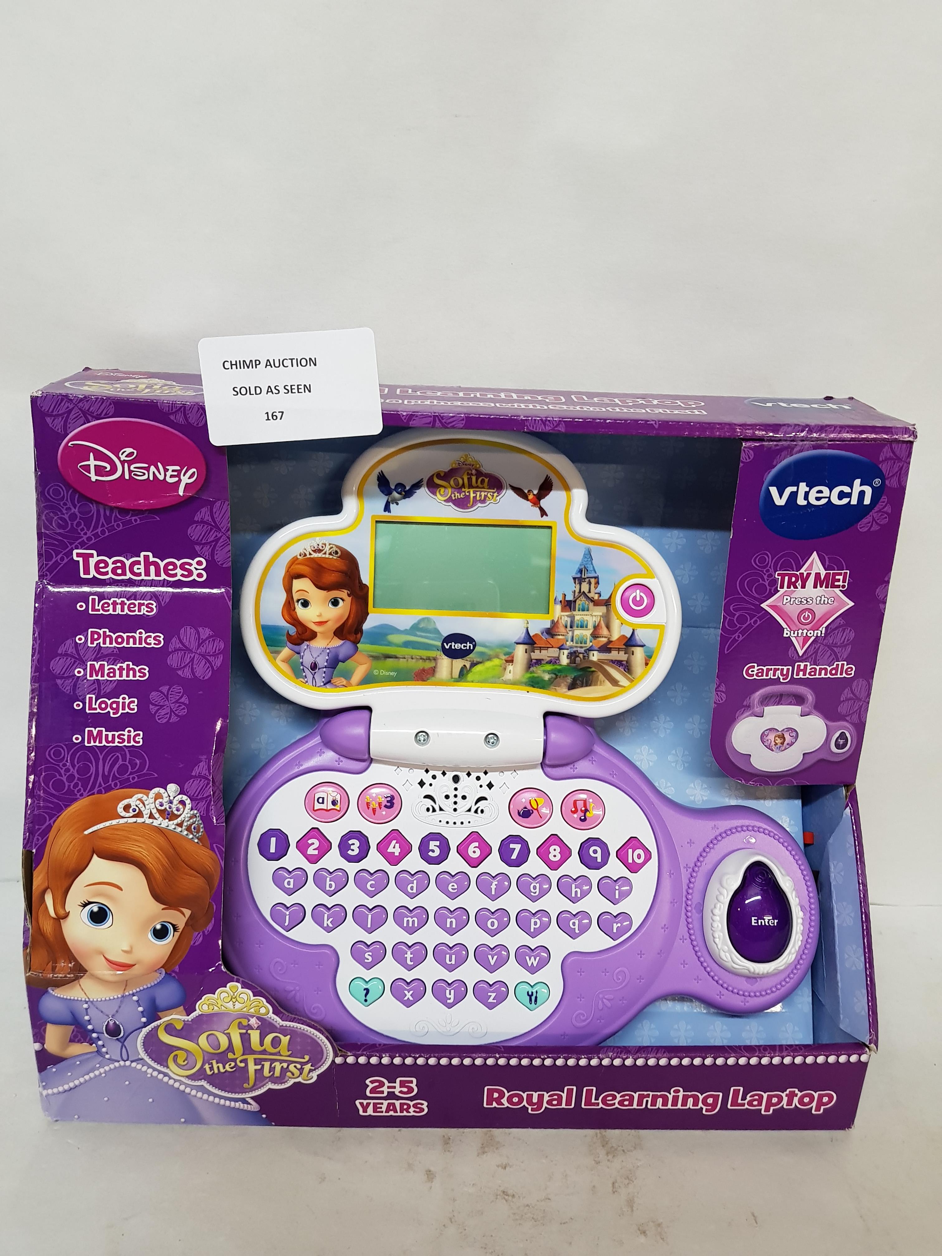 VTECH DISNEY ROYAL LEARNING LAPTOP