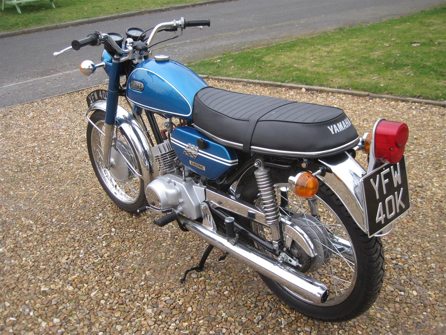 1972 200cc Yamaha CS3 200 Electric Reg. No. YFW 40K Frame No. 110496 ...