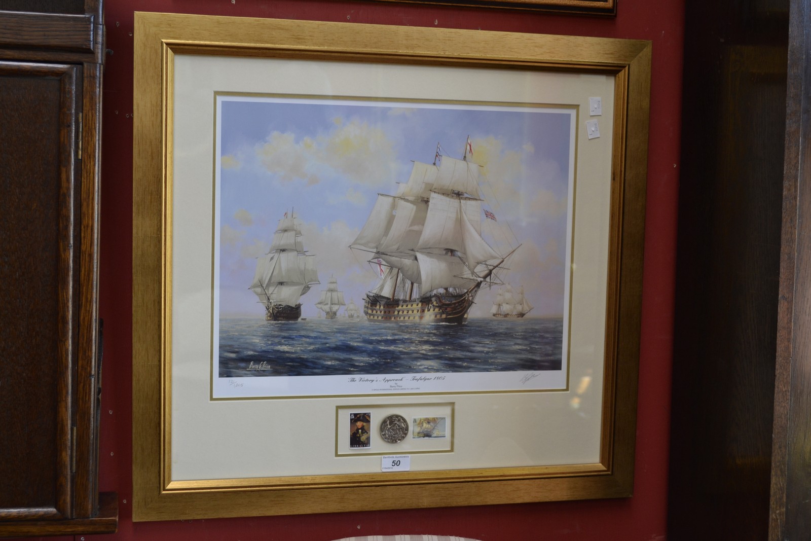 Barry Price, The Victory's approach, signed, limited edition 121/800