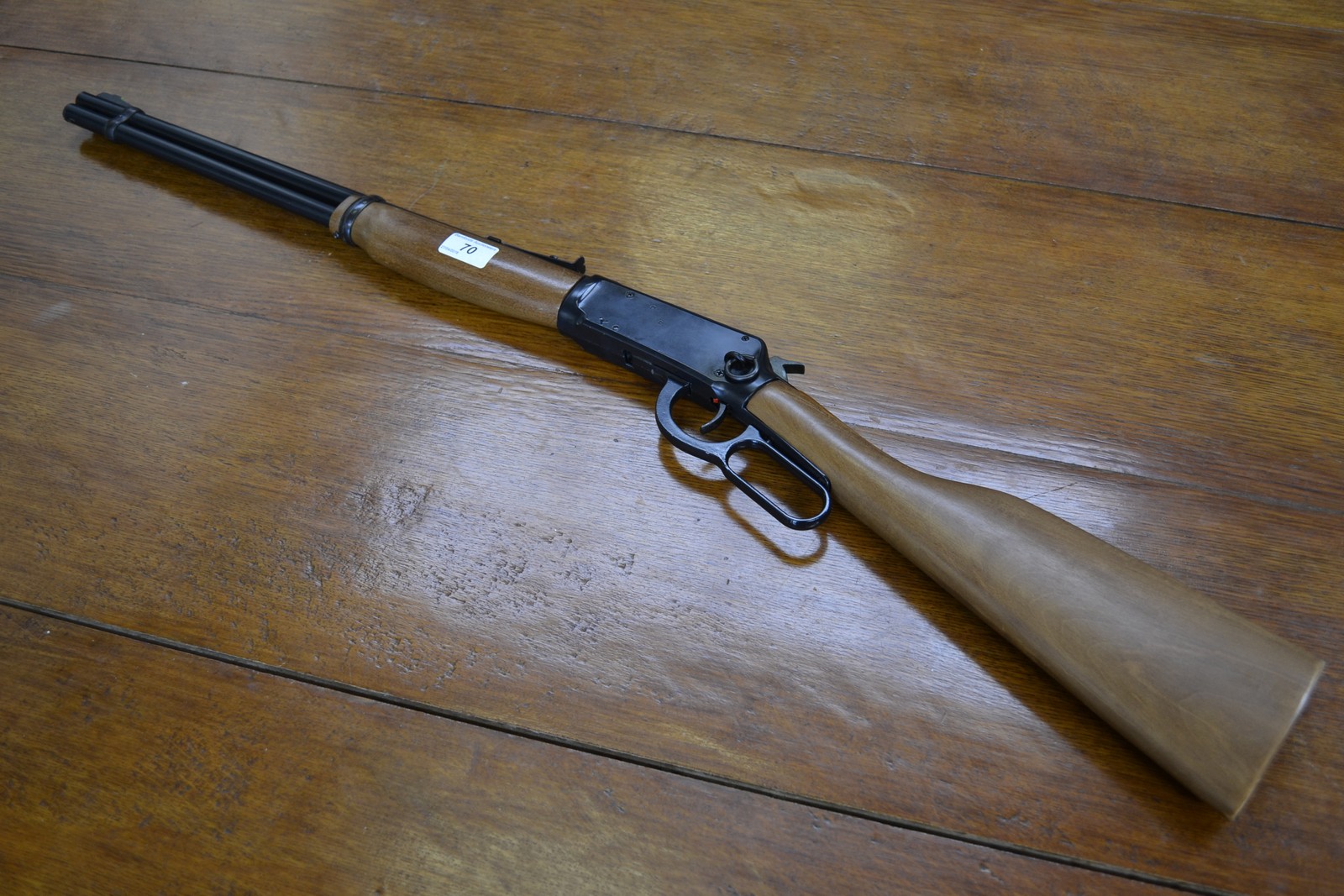 A Daisy BB gun replica Winchester repeater.