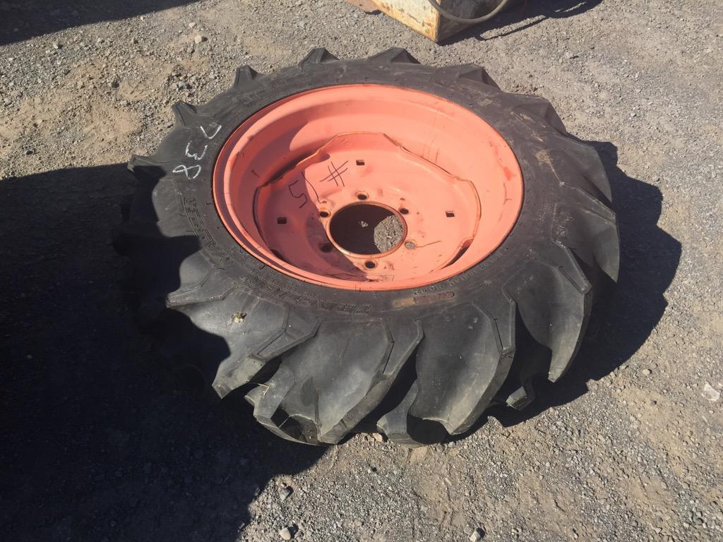 7.2/16 KUBOTA TIRE AND RIM