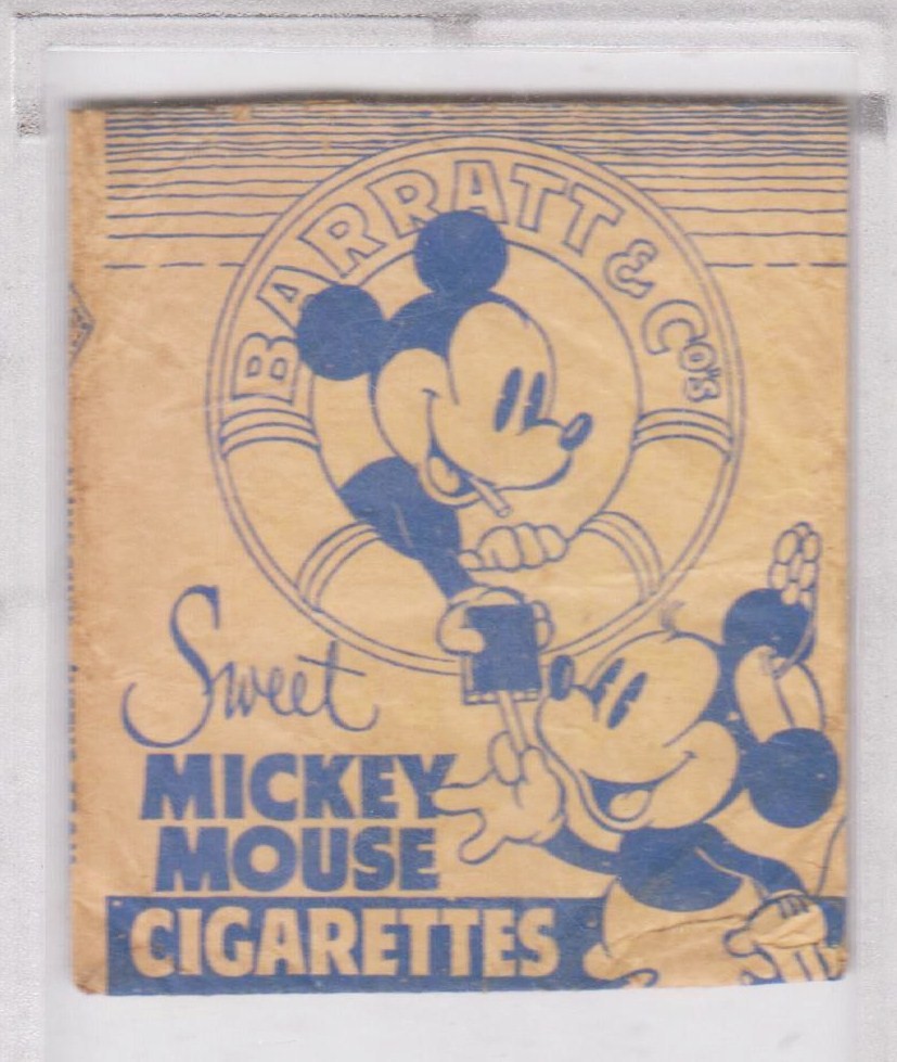 Sweet Cigarette Packet, Barratt's, a scarce early illustrated paper ...