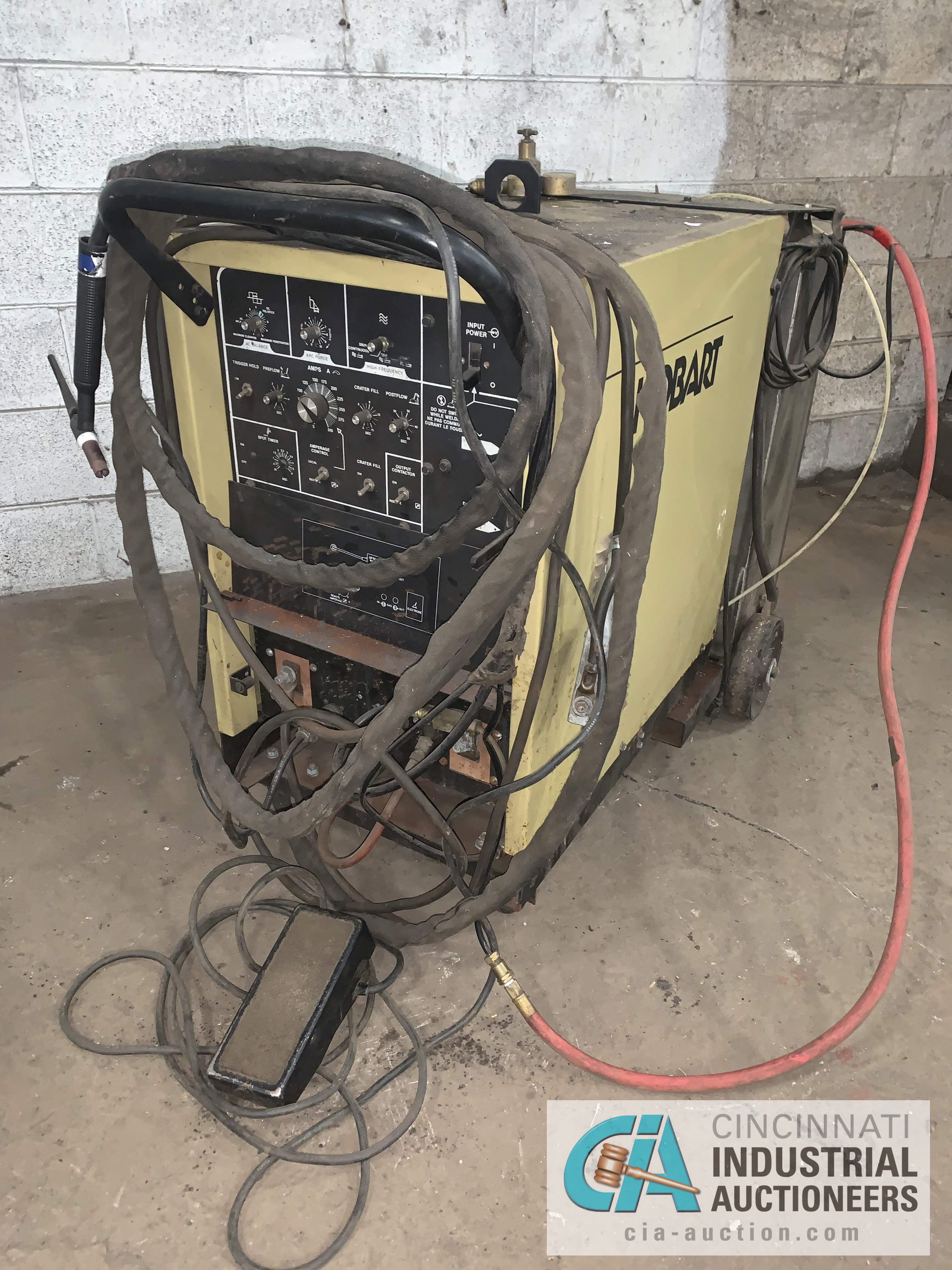 250 AMP HOBART TIGWAVE 250 AC/DC TIG WELDER - $20.00 Rigging Fee Due to ...
