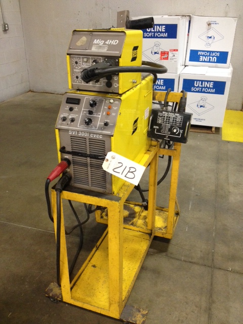 Esab SVI 300i CVCC Welder with Variable Speeds, Ultra Pulse 300I ...