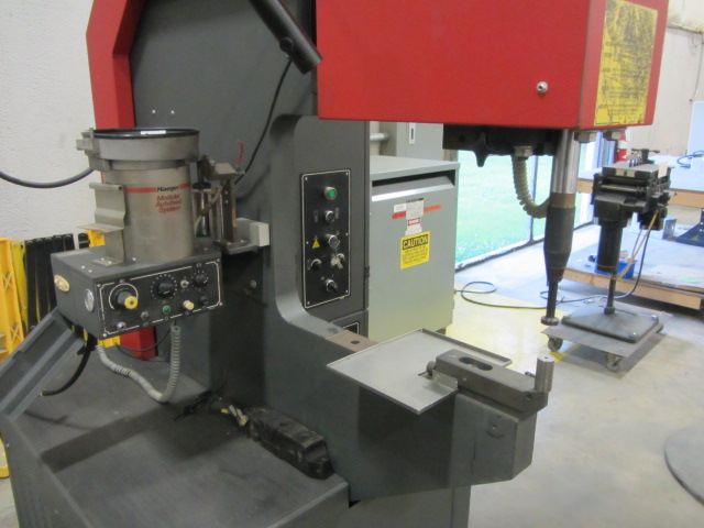 Haeger Model 824 Plus 1H 8 Ton Insertion Press with Automatic Bowl ...