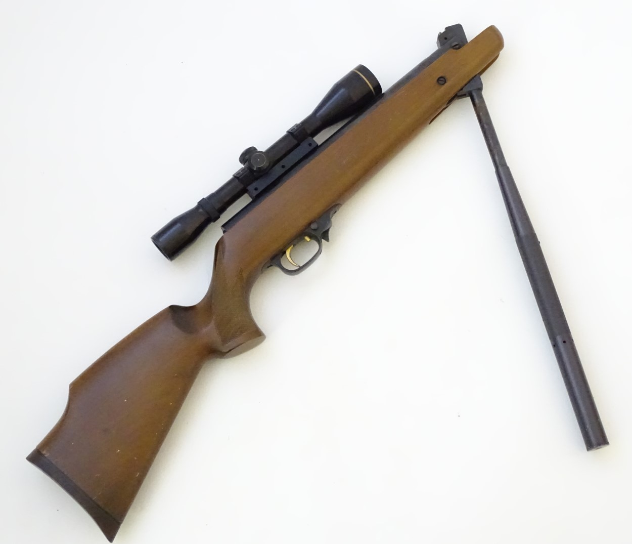 Airgun: An 'HW90' .22 break-action air rifle by Weihrauch-Theoben ...