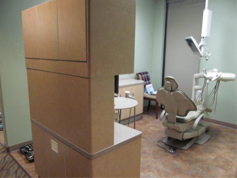 Adec Preference 5580 12 O'Clock Dental Cabinet w/ Adec 545 Assistant's ...