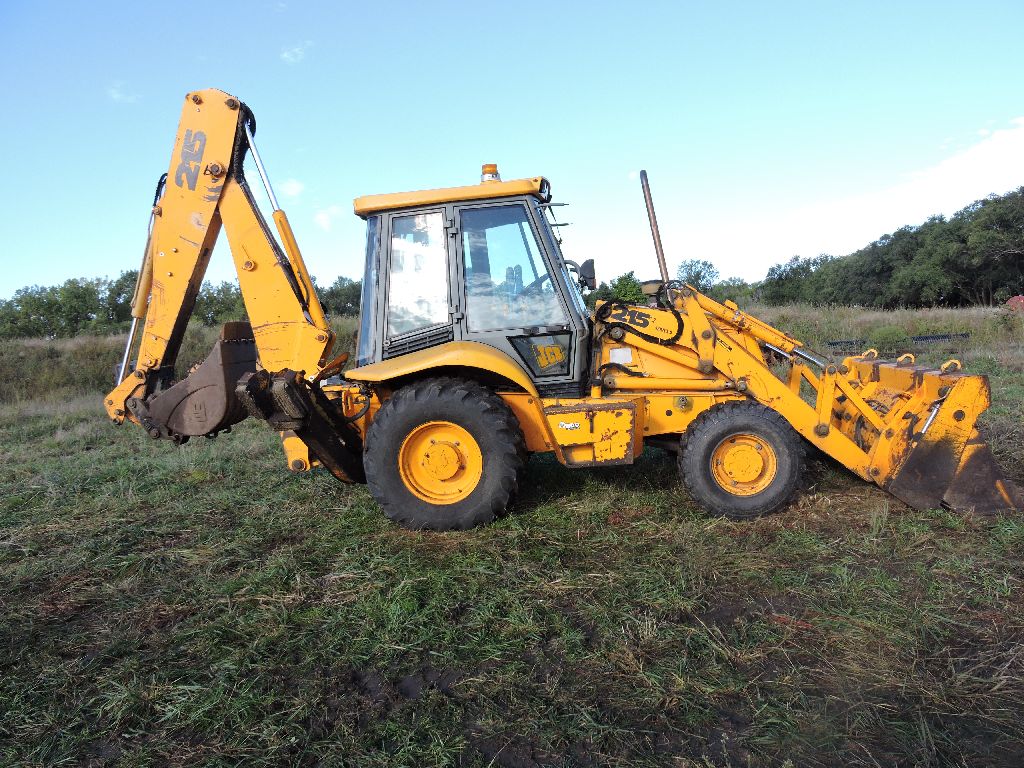 1995 JCB 215 Series 2 backhoe, SN 5LP215TCE0437773, 7,918 hours on ...