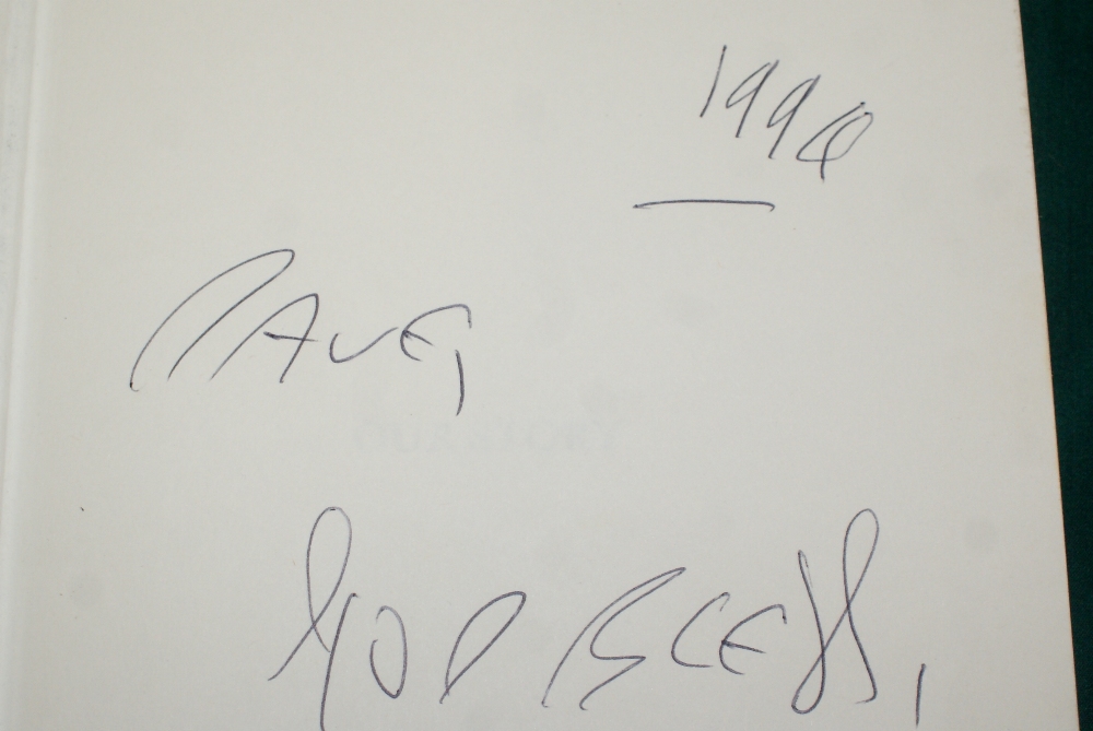 Very Rare signed Reg & Ron Kray Our Story Book, Signed By Reg Kray in ...