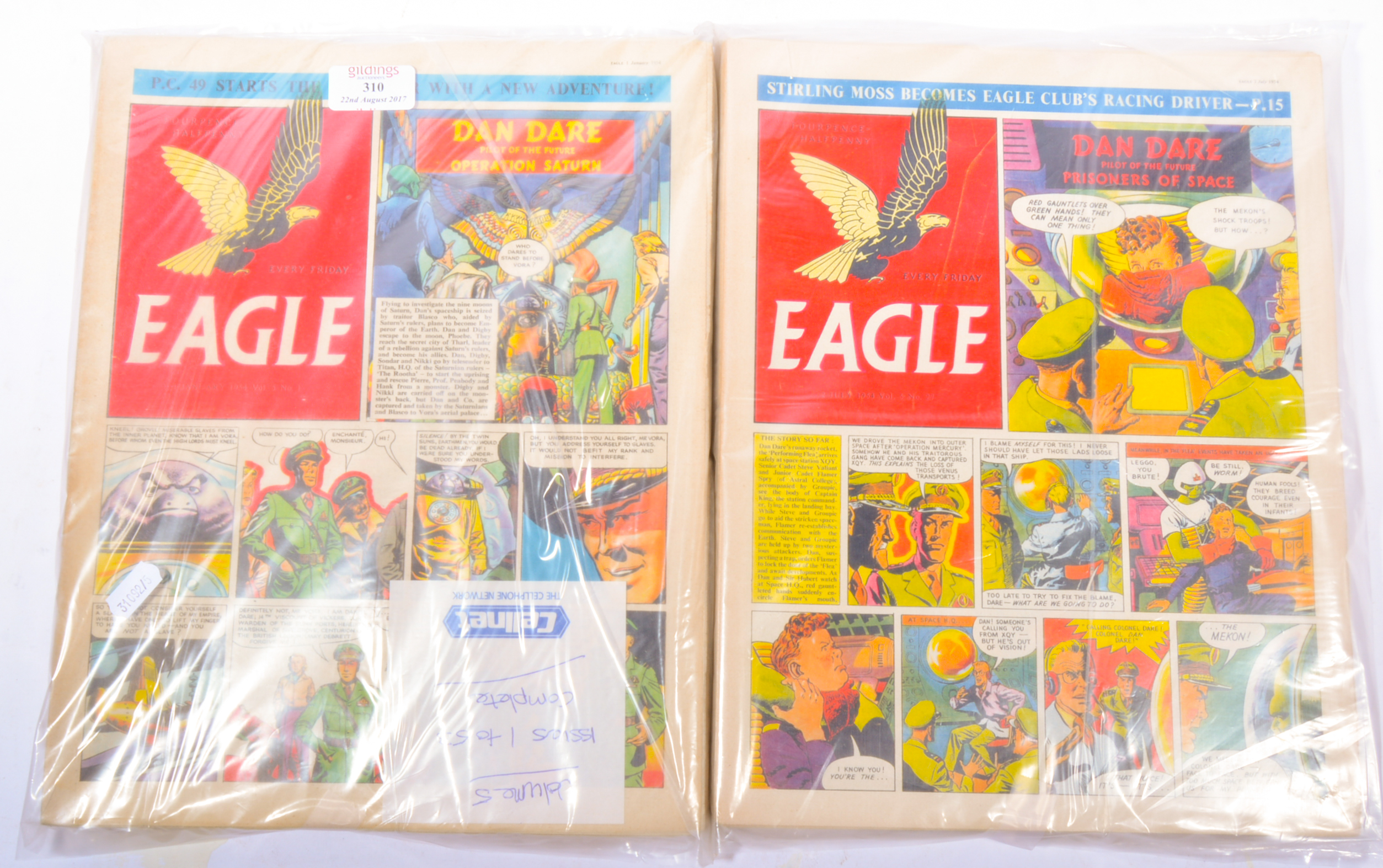The Eagle Comic Volume Five, complete run of comics from 1954.