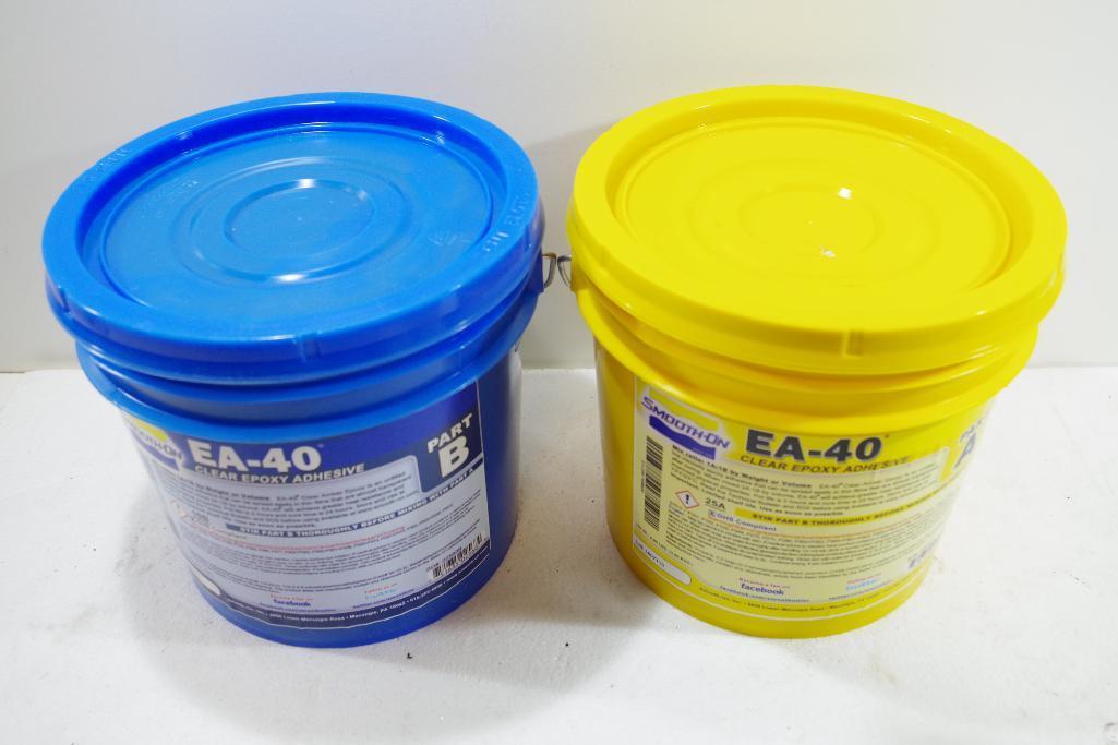 SMOOTH-ON EA-40 Clear Epoxy Adhesive (Both Parts A & B)