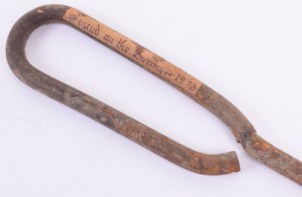 WW1 French Nail Type Fighting Knife Recovered From the Somme ...