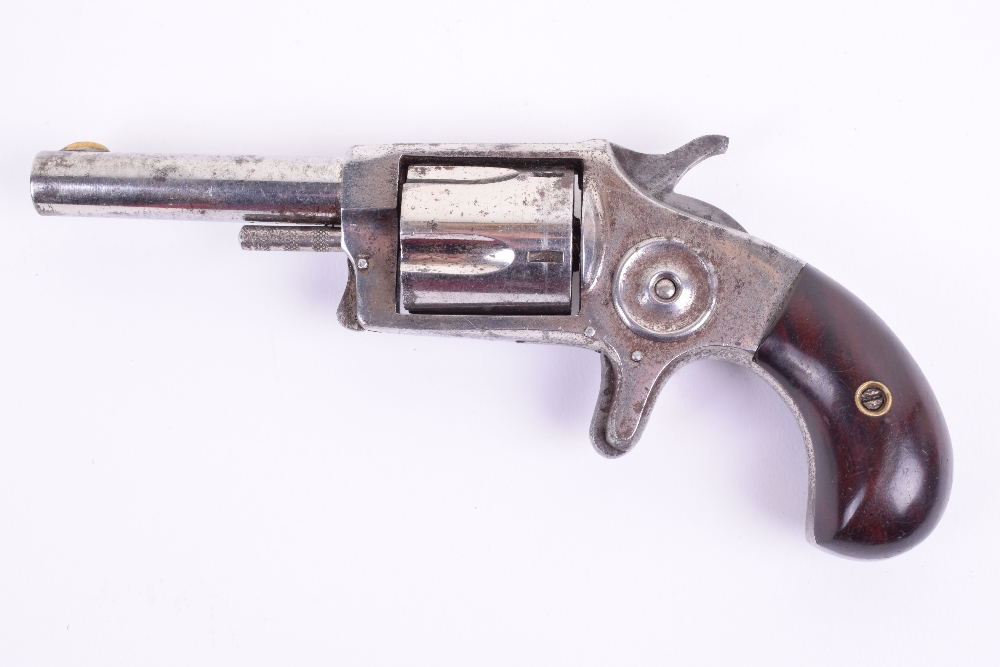 U.S. 5 Shot .32” RF Single Action Pocket Revolver, top strap stamped ...