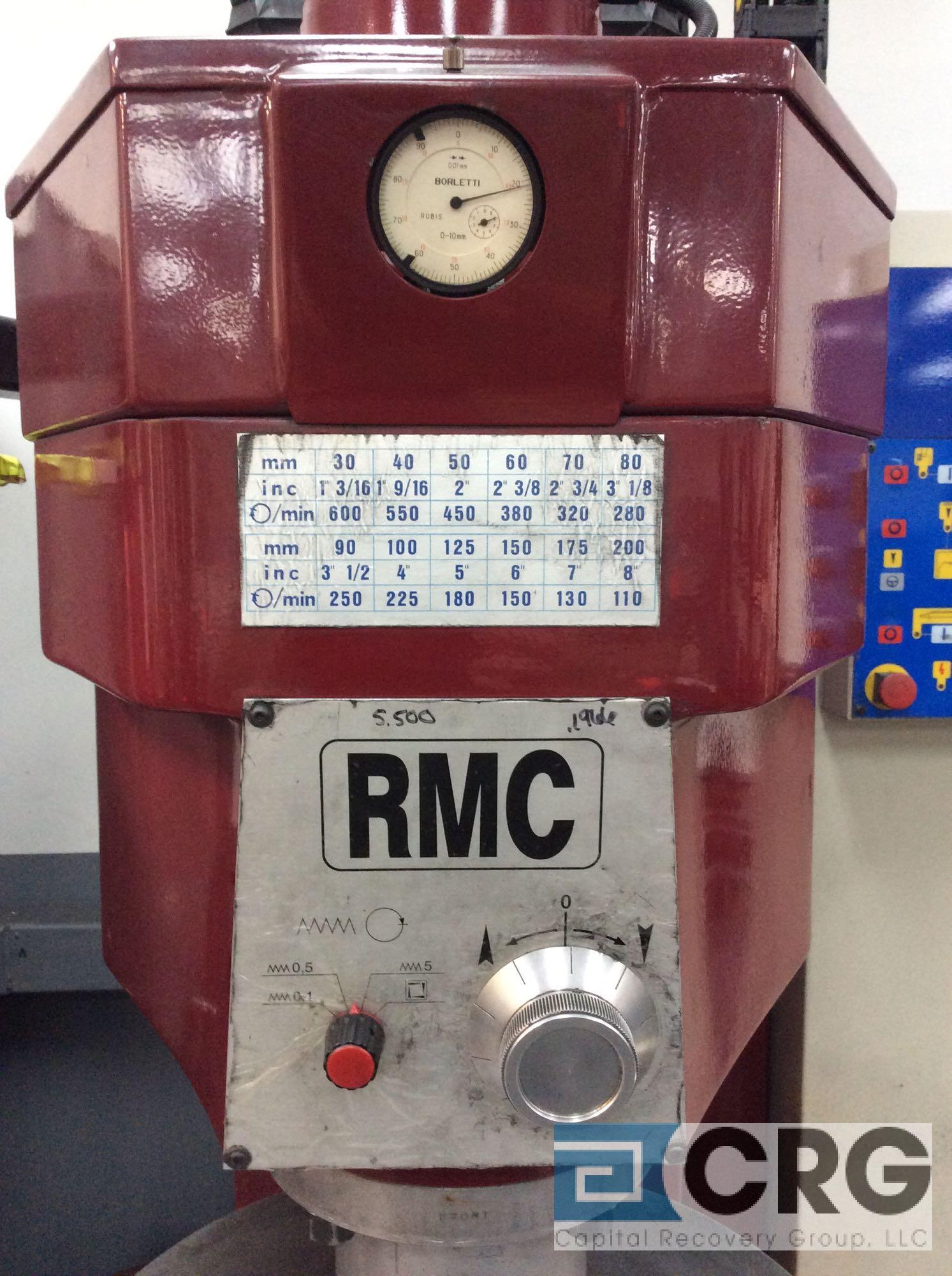RMC 1550 cylinder boring mill, 3 spindle caddy, 28.15" max. boring ...