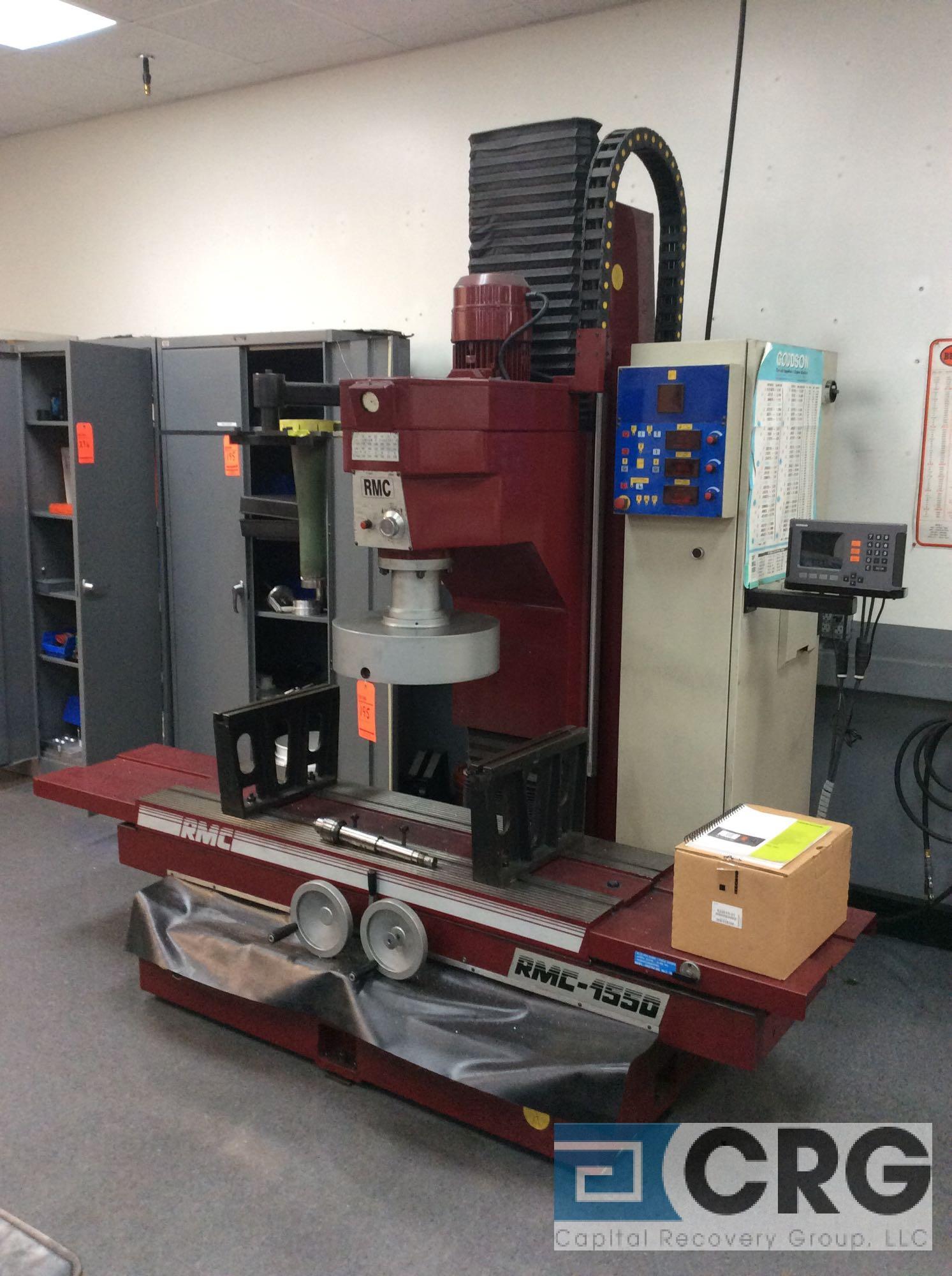 RMC 1550 cylinder boring mill, 3 spindle caddy, 28.15" max. boring ...