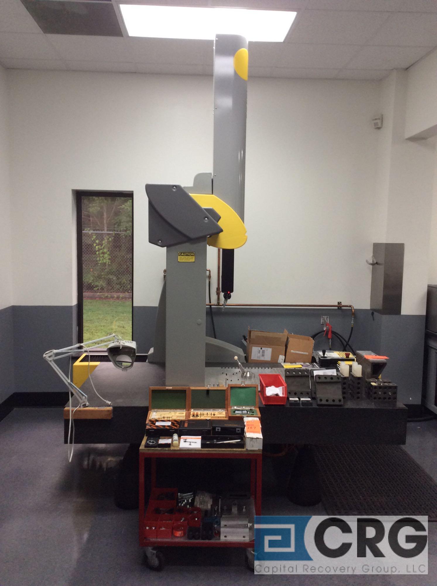 2000 Brown and Sharpe Global Image 9128 bridge style CMM with Renishaw ...