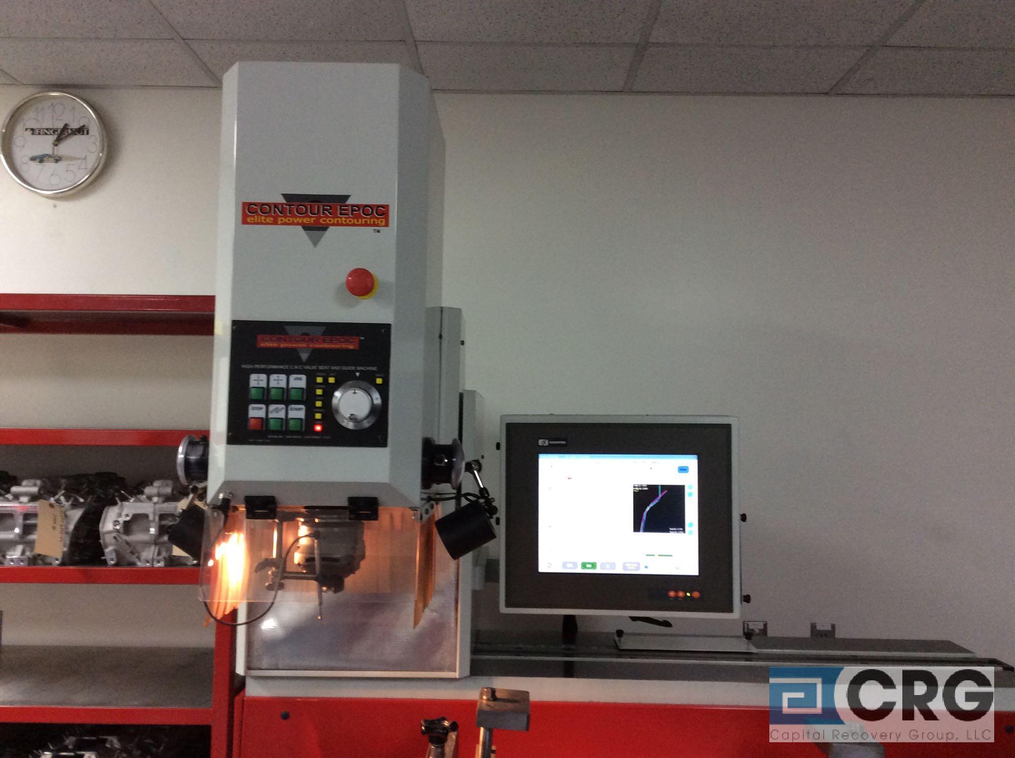 2003 Newen Epoc CNC valve seat contour cutting machine, sn 855, 5-4,500 ...