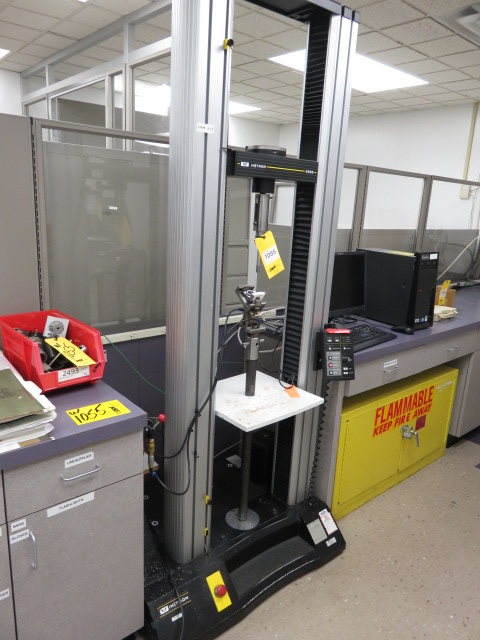 INSTRON TENSILE TESTER MODEL 5565, S/N 5565C1180, WITH CPU