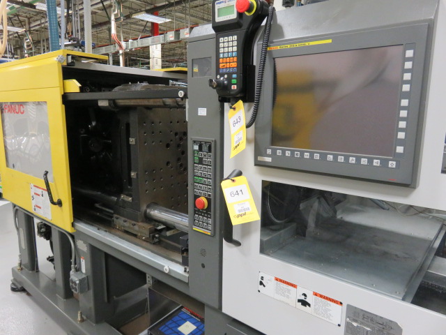 MILACRON FANUC 110 TON ROBOSHOT INJECTION MOLDING MACHINE MODEL ...
