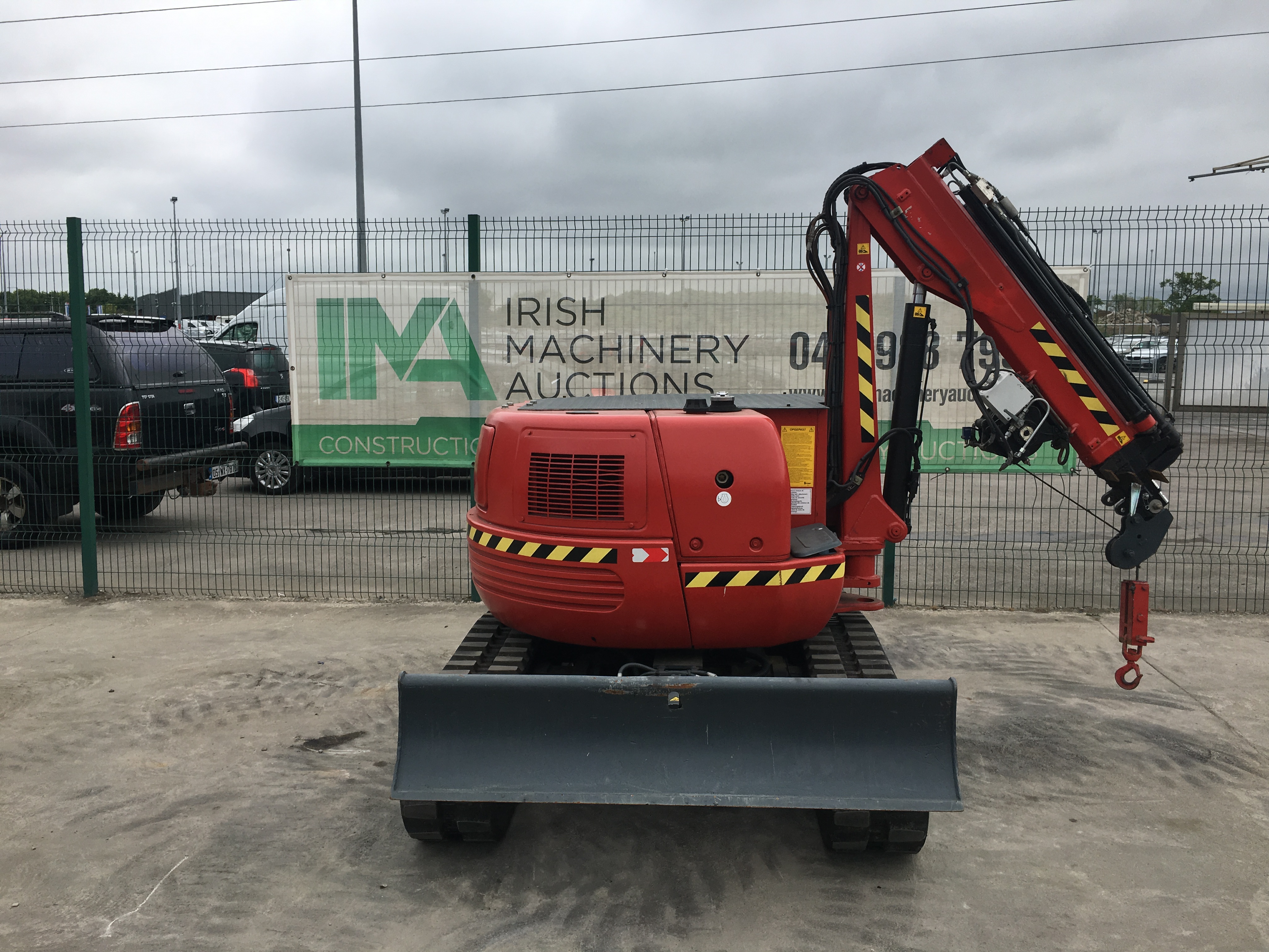 2006 Fassi M30A.13 Custom Built Remote Control Diesel Crane/Hoist Built ...