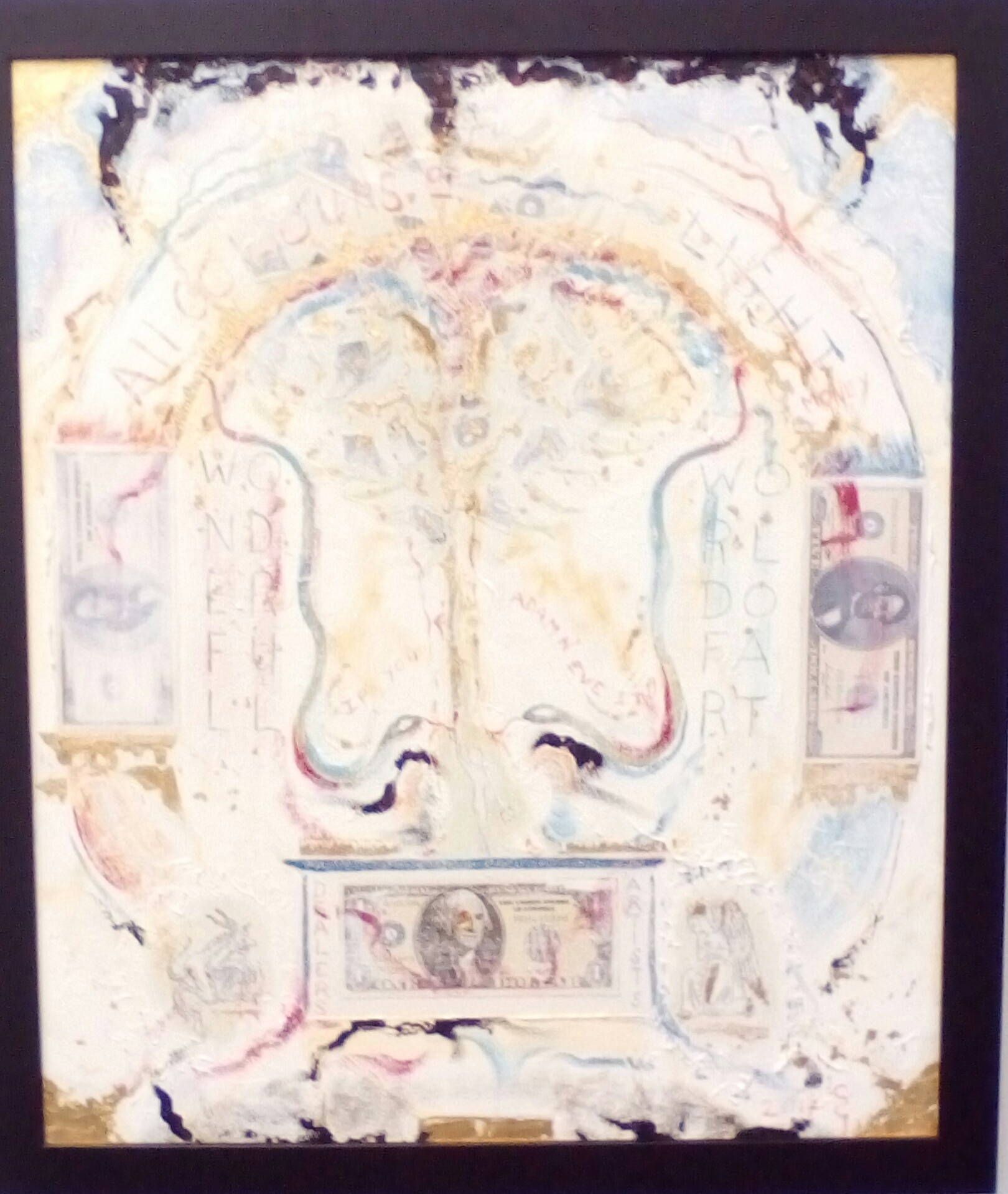 Shaun Greenhalgh original artwork - Oil on canvas and montage. 100 ...