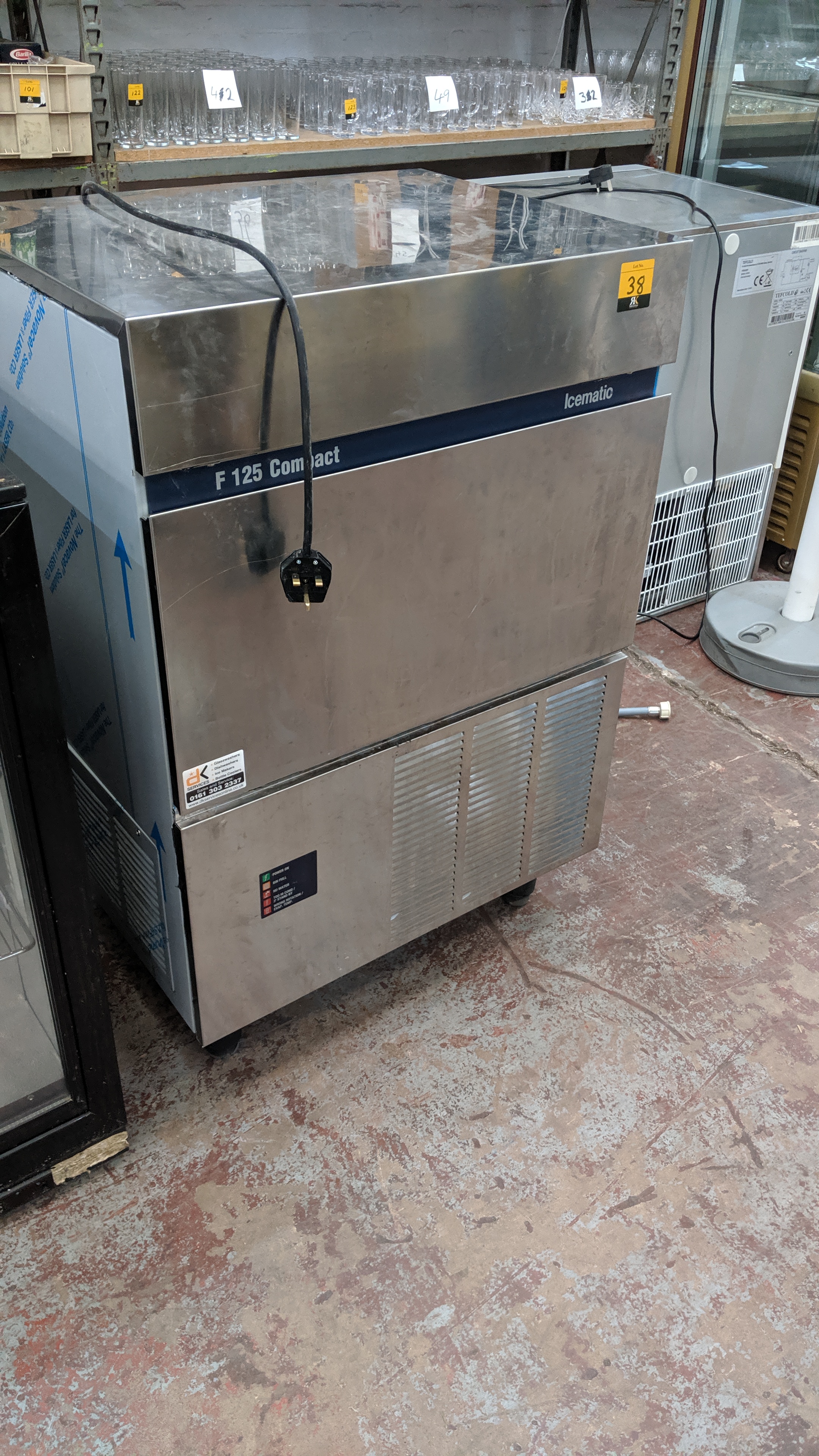 Icematic F125 compact ice machine IMPORTANT: Please remember goods ...
