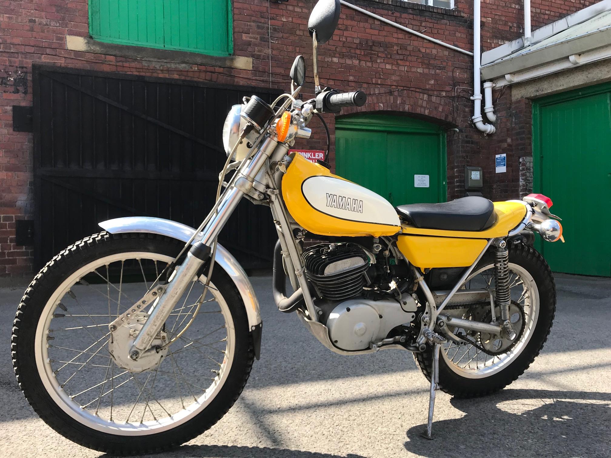 1976 Yamaha TY250 8,030km 4,987 miles Registration PFE 915P While ...