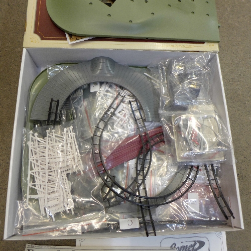 A Comet HO scale roller coaster model, Coaster Dynamix