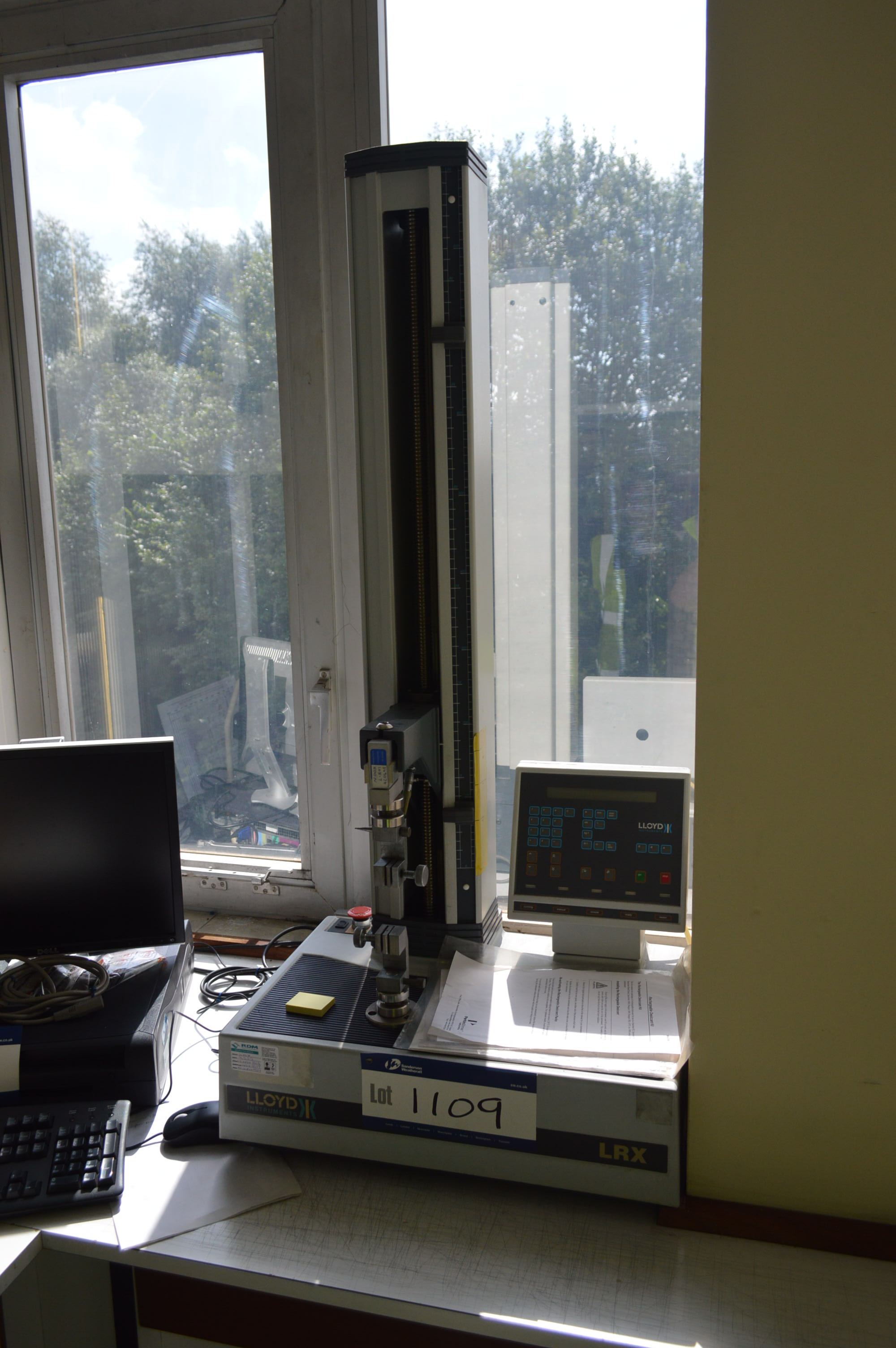 Lloyd Instruments LRX Tensile Tester, serial no. 9220