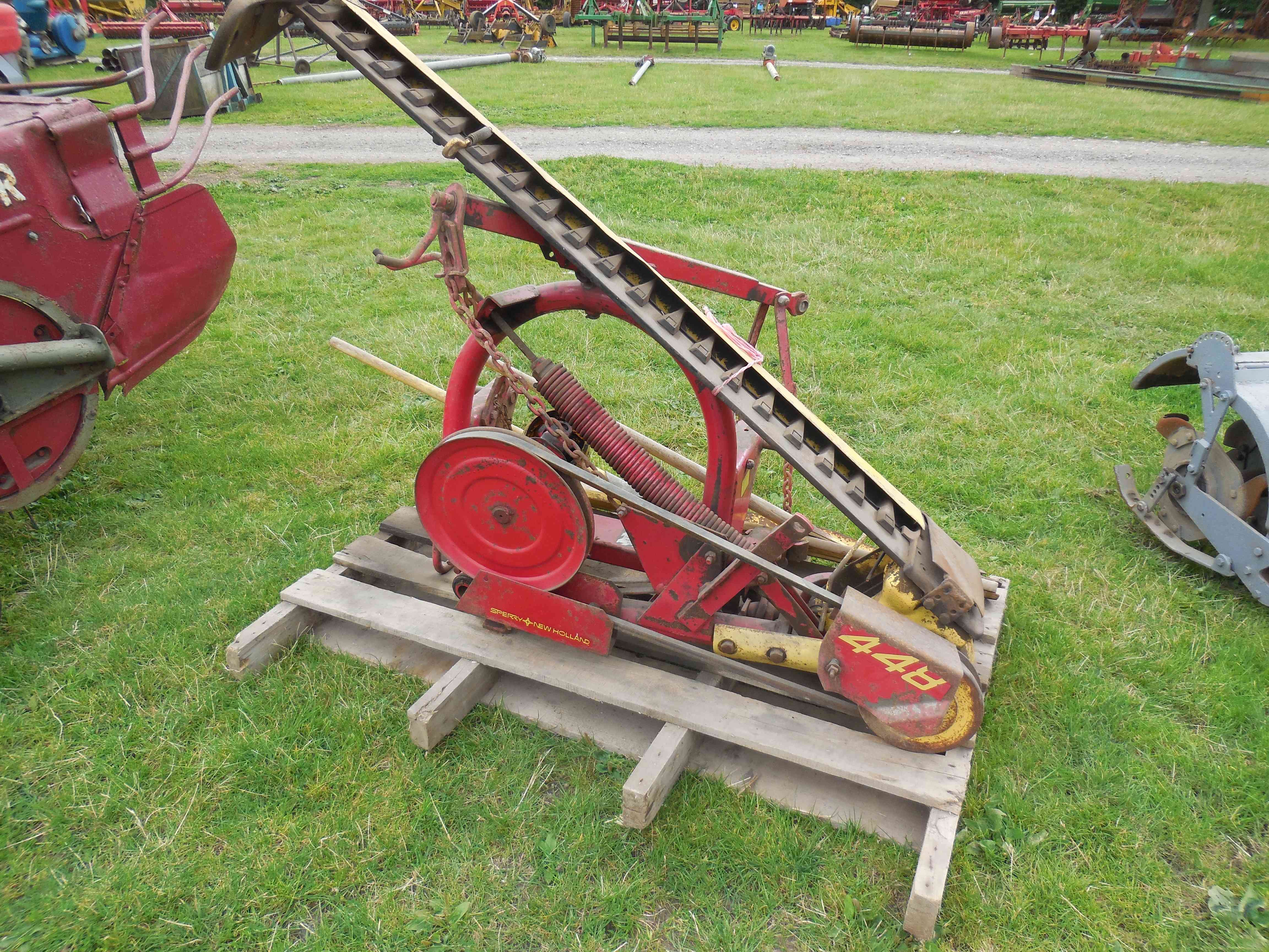 New Holland finger bar mower c/w handbook