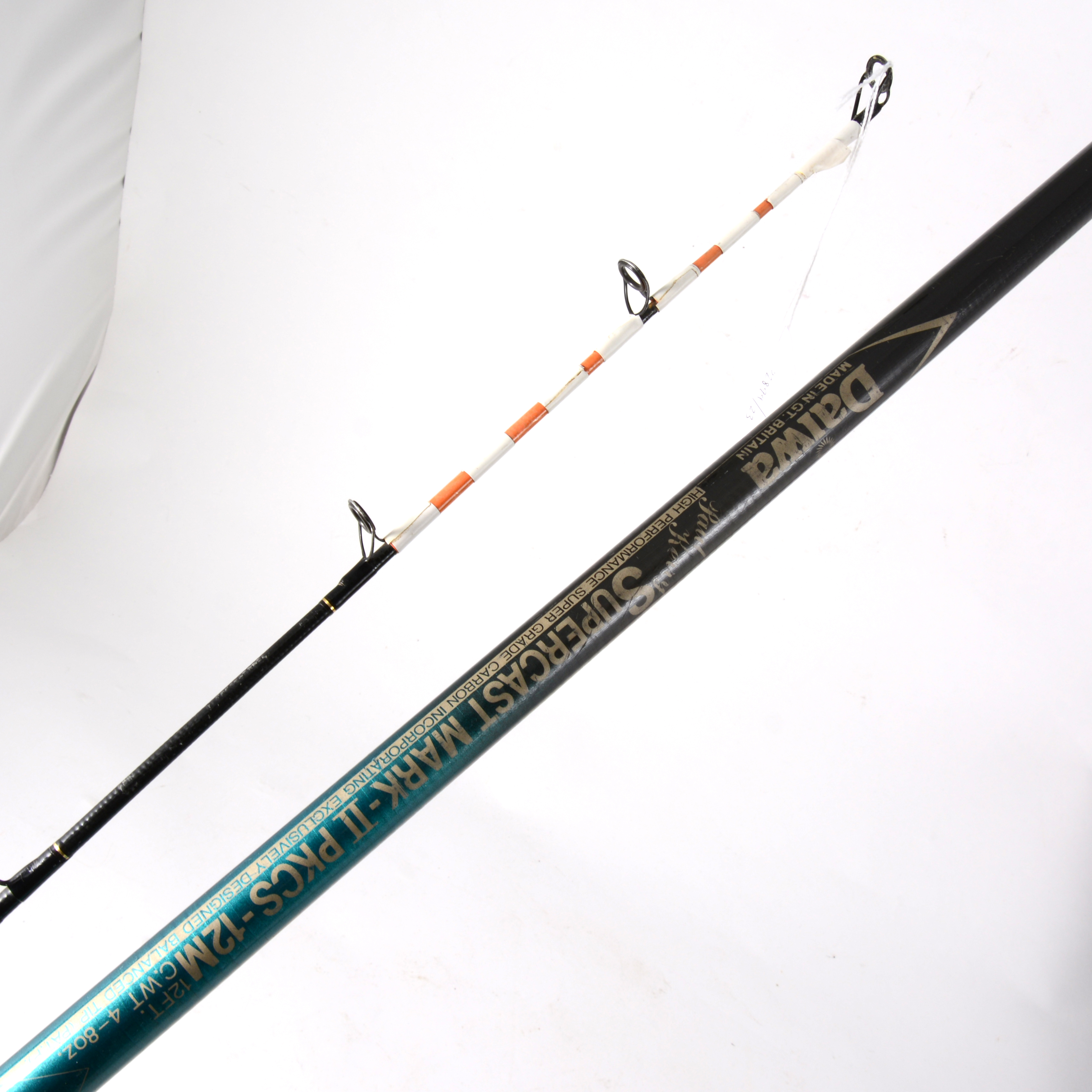 Daiwa, Paul Kerry Supercast Mark-II PKS-12M carbon fibre rod, 12', 2 ...